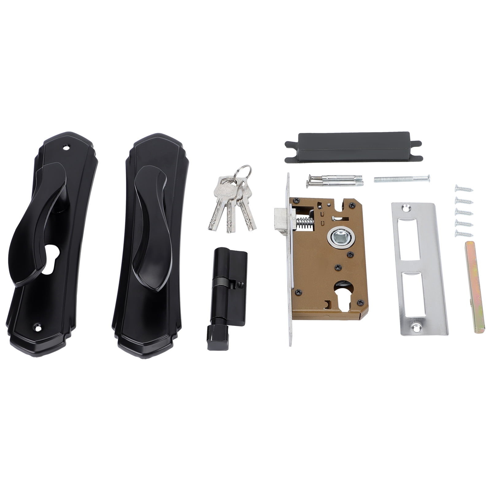 IDEANATEGRATE 1Pack Interior Door Lock Body in European Style with ...