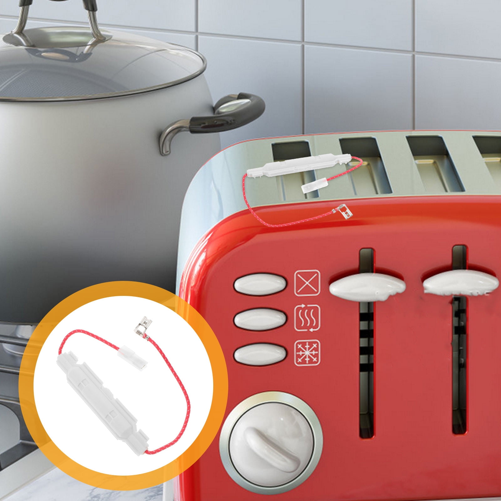 IDEANATEGRATE 1Pack Microwave High Voltage Fuse Plastic Protective ...