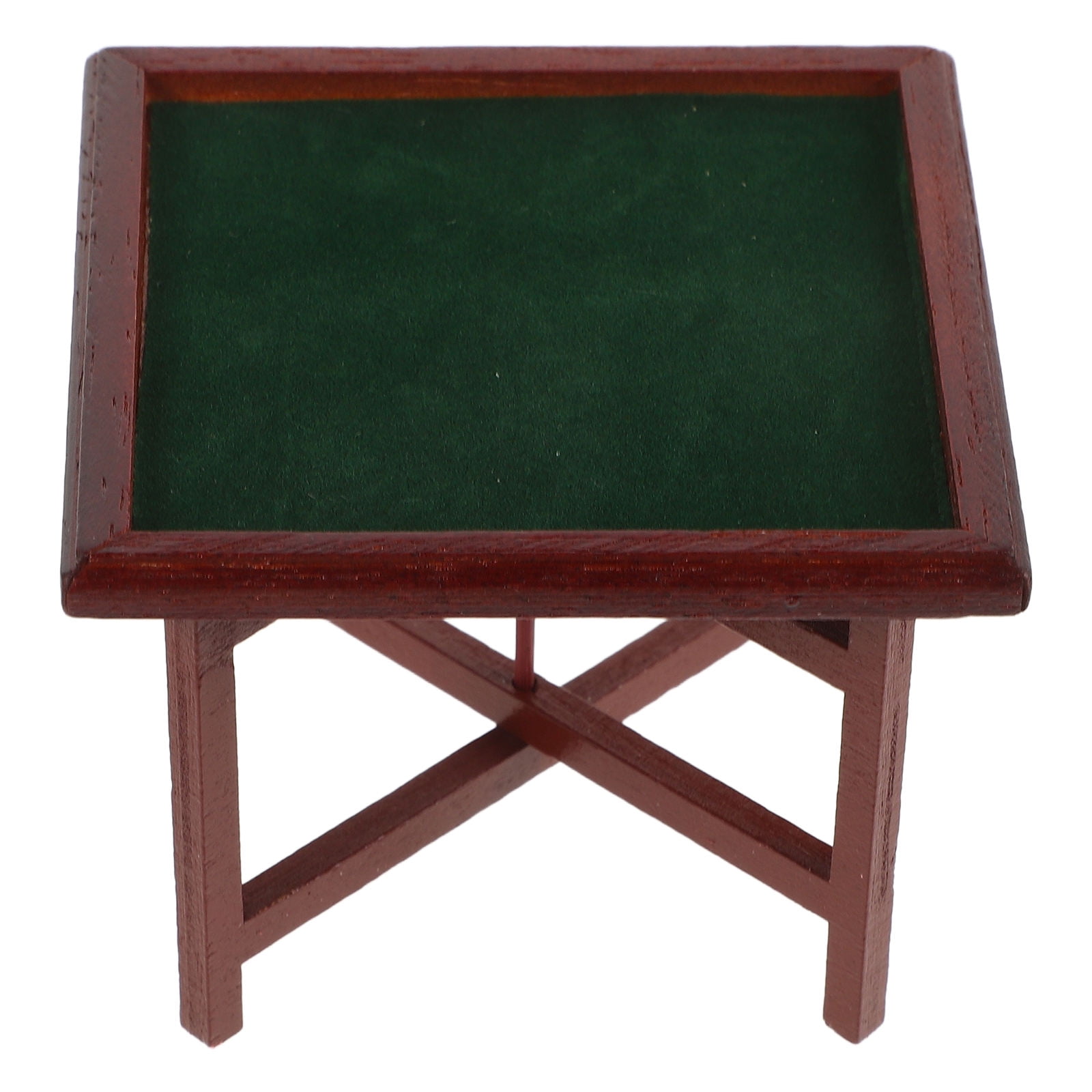 IDEANATEGRATE 1Pack Plastic Miniature Mahjong Table 3.30X3.30X2.63In ...