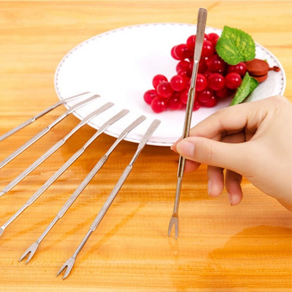 IDEANATEGRATE 1Pack Shrimp Forks Seafood Picks Stainless Steel For ...