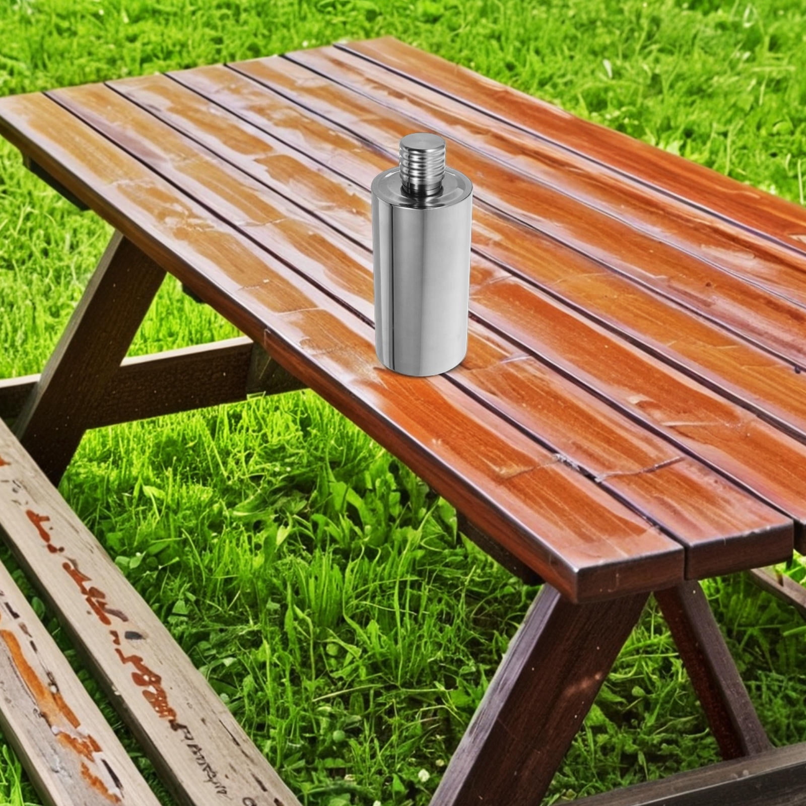 IDEANATEGRATE 1Pack Silver Portable Use Liquor Flask for Outdoor ...