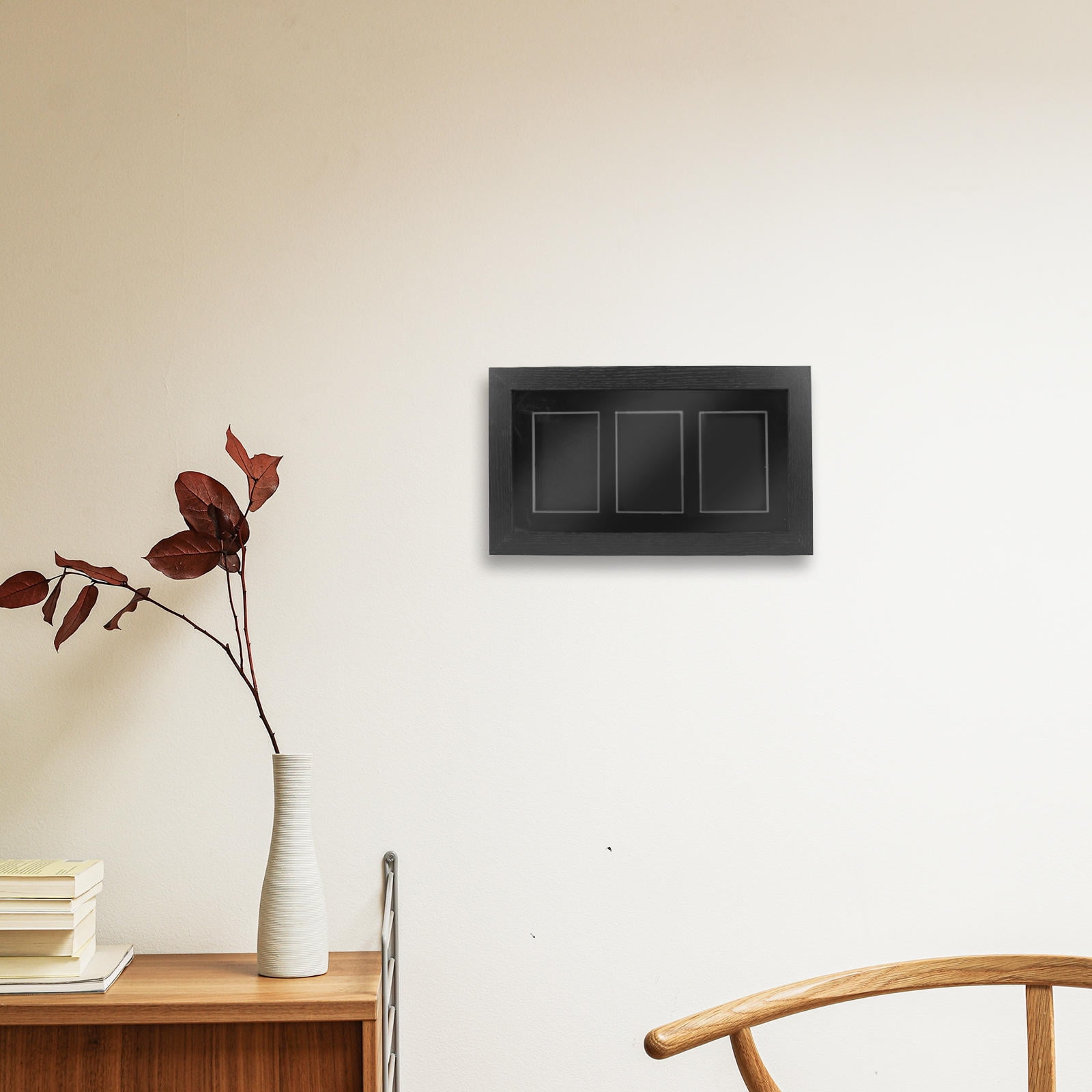 IDEANATEGRATE 1Pack Wall-Mounted Trading Card Display Frame with Card ...