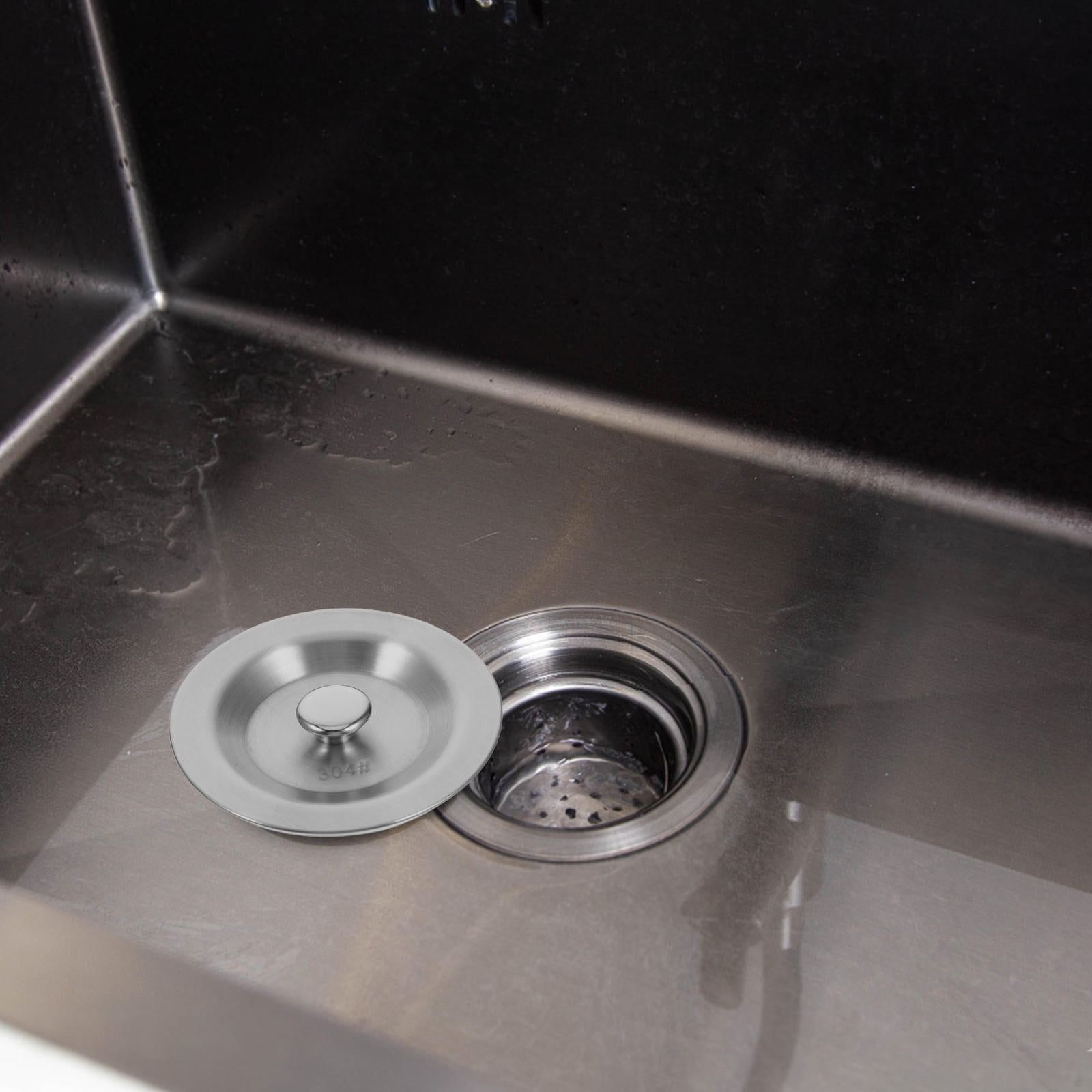 IDEANATEGRATE 1Pack Water Basin Sink Stopper Prevent Water Escaping ...