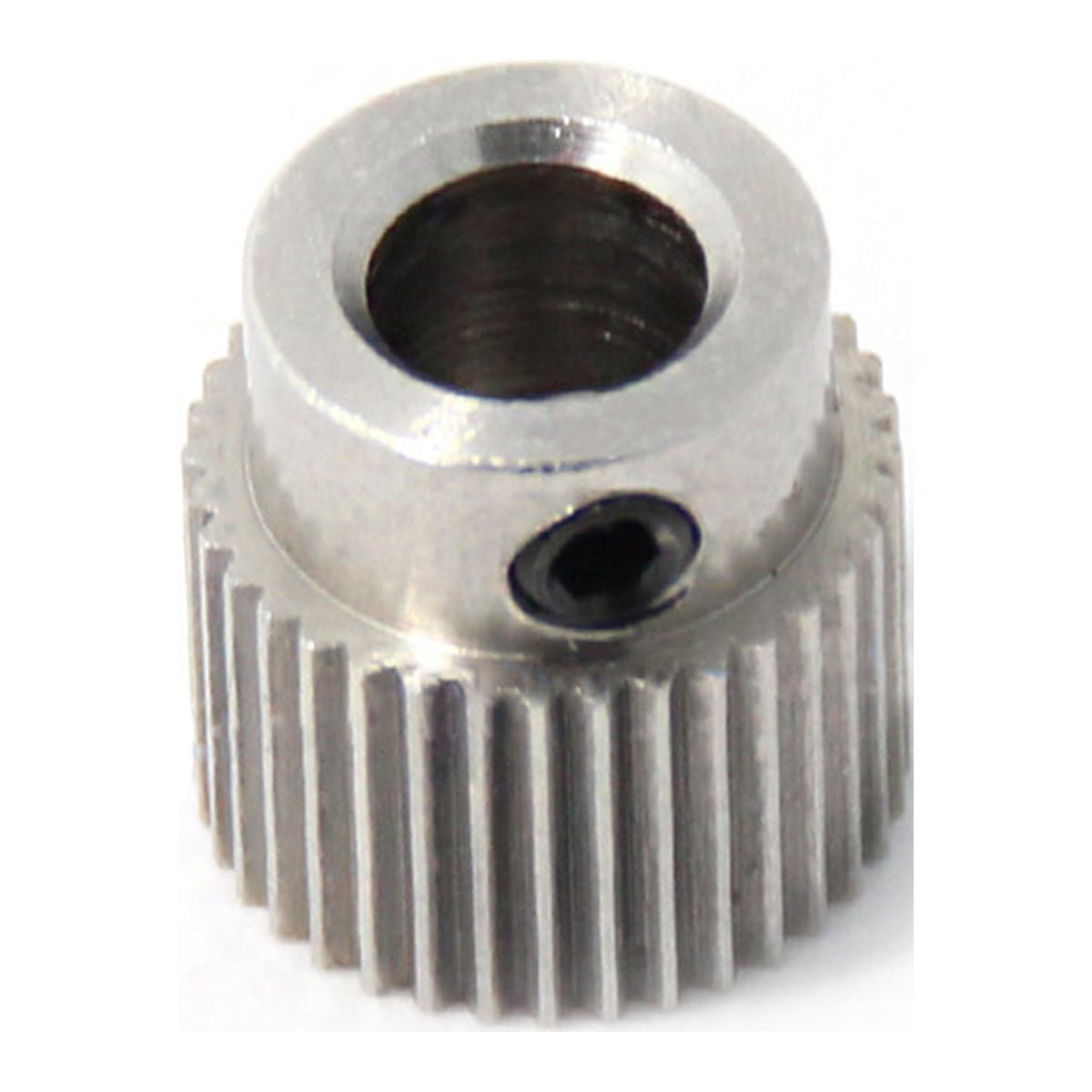 IDEANATEGRATE 1Pcs 3D Printer Drive Gear 0.4 Inch Circular Silver For ...
