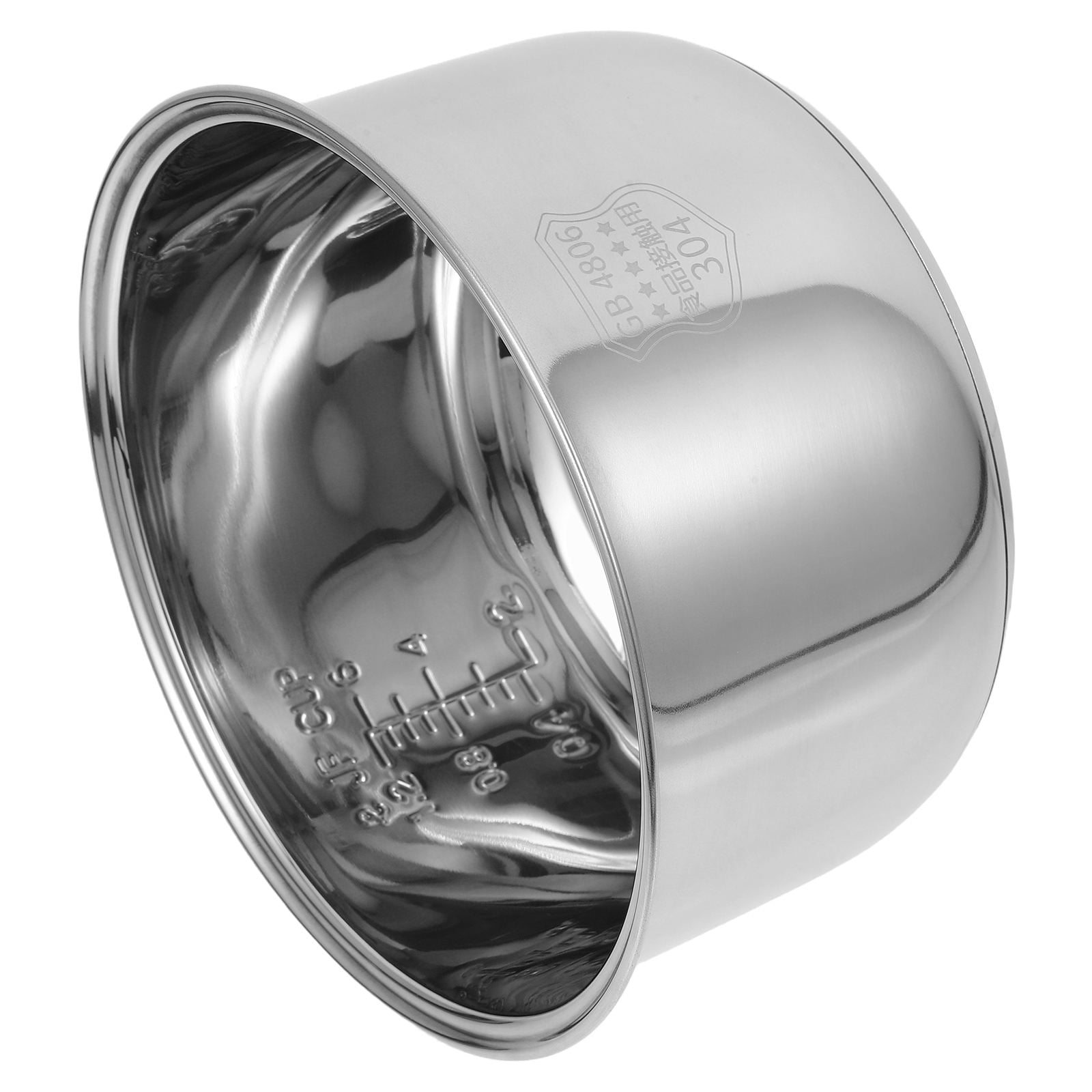 IDEANATEGRATE 1Pcs 3L 304 Stainless Steel Rice Cooker Inner Pot for Advanced Technology ...