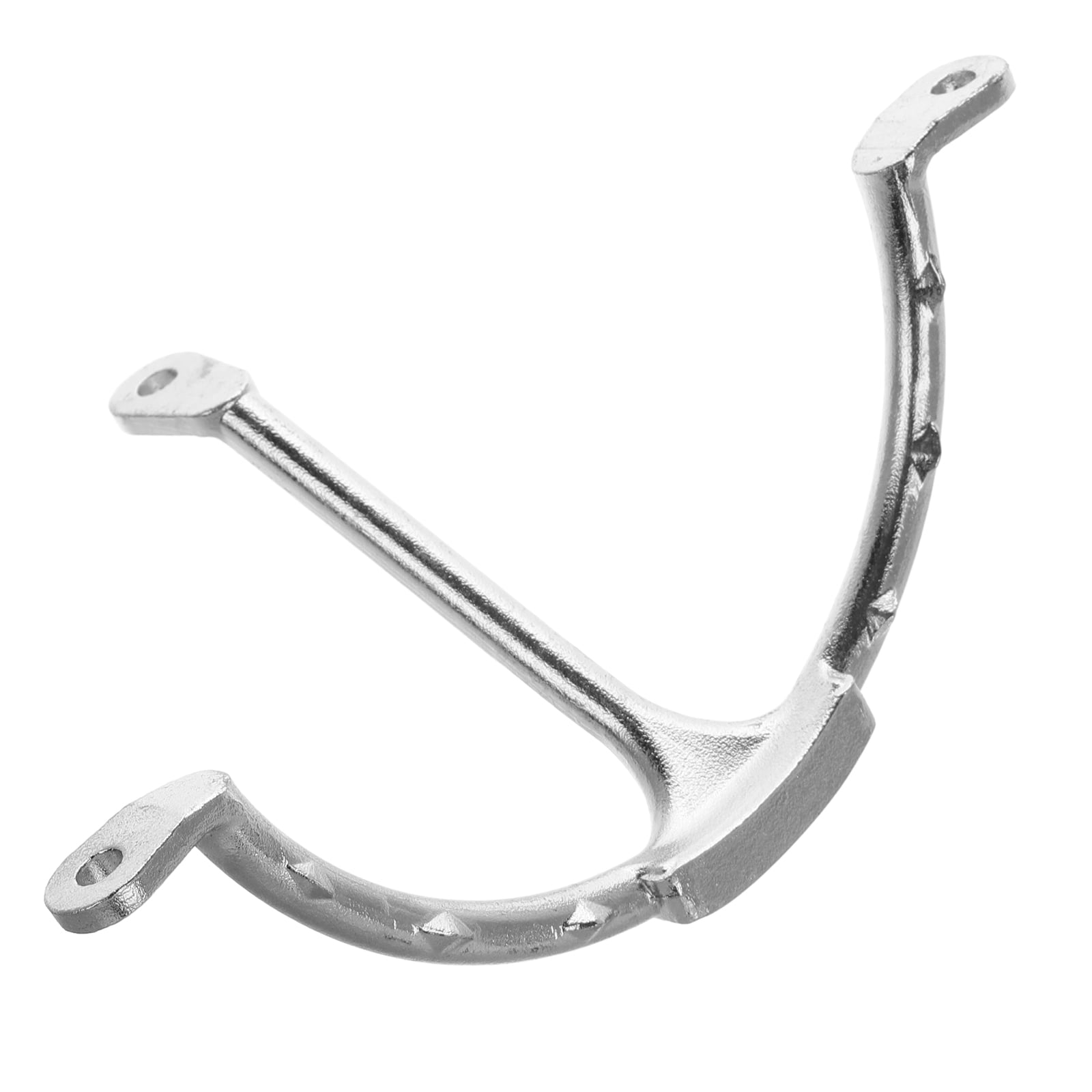 IDEANATEGRATE 1Pcs Arched Silver 3-Prong Bracket for Rvs Boats Yachts ...
