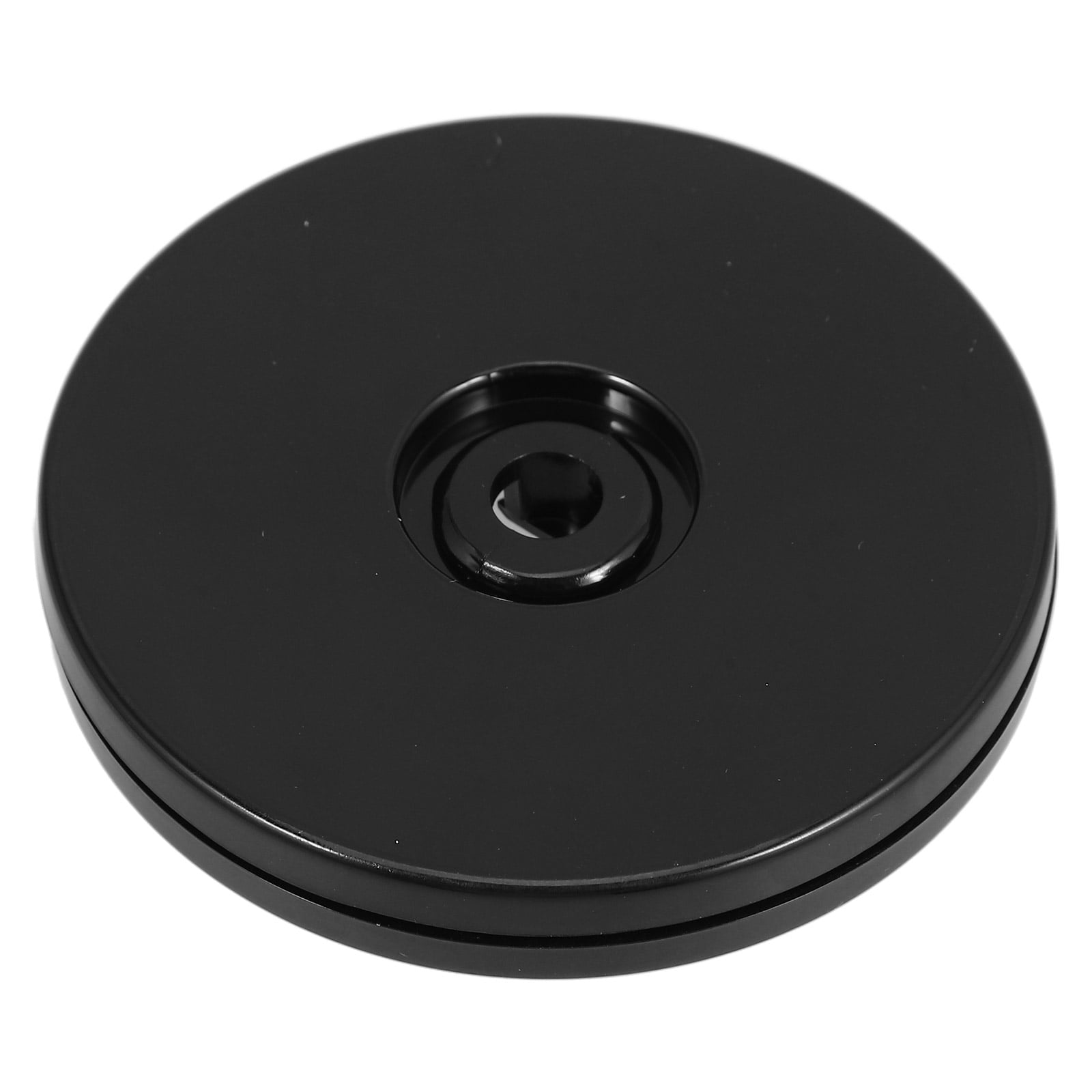 IDEANATEGRATE 1Pcs Black Acrylic Rotating Swivel Stand 75mm For Kitchen ...