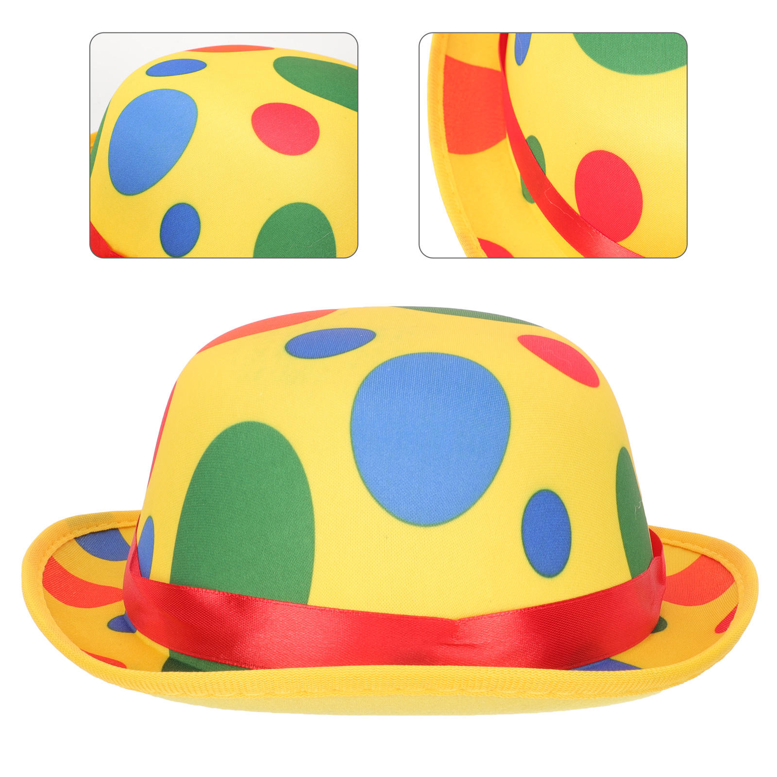 IDEANATEGRATE 1Pcs Polyester Tall Cone Shape Hat for and Stage ...