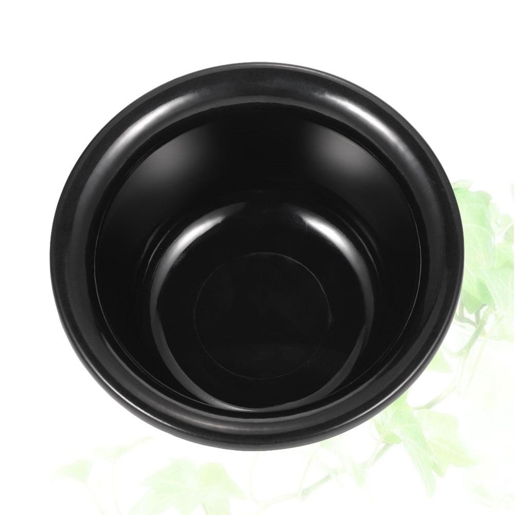 IDEANATEGRATE 1Set Black Plastic Shaving Cup for Men Traditional Style ...