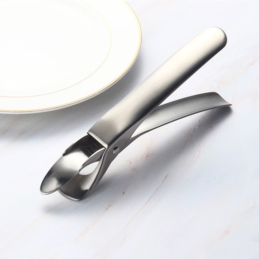 IDEANATEGRATE 1Set Dish Plate Gripper Stainless Steel Hot Plate Gripper ...