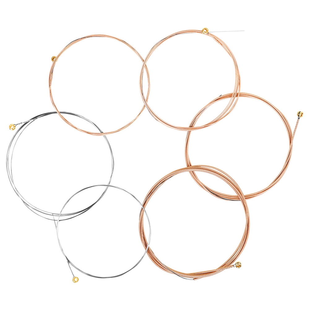 IDEANATEGRATE 1Set Guitar Replacement Strings For Folk Guitar With ...