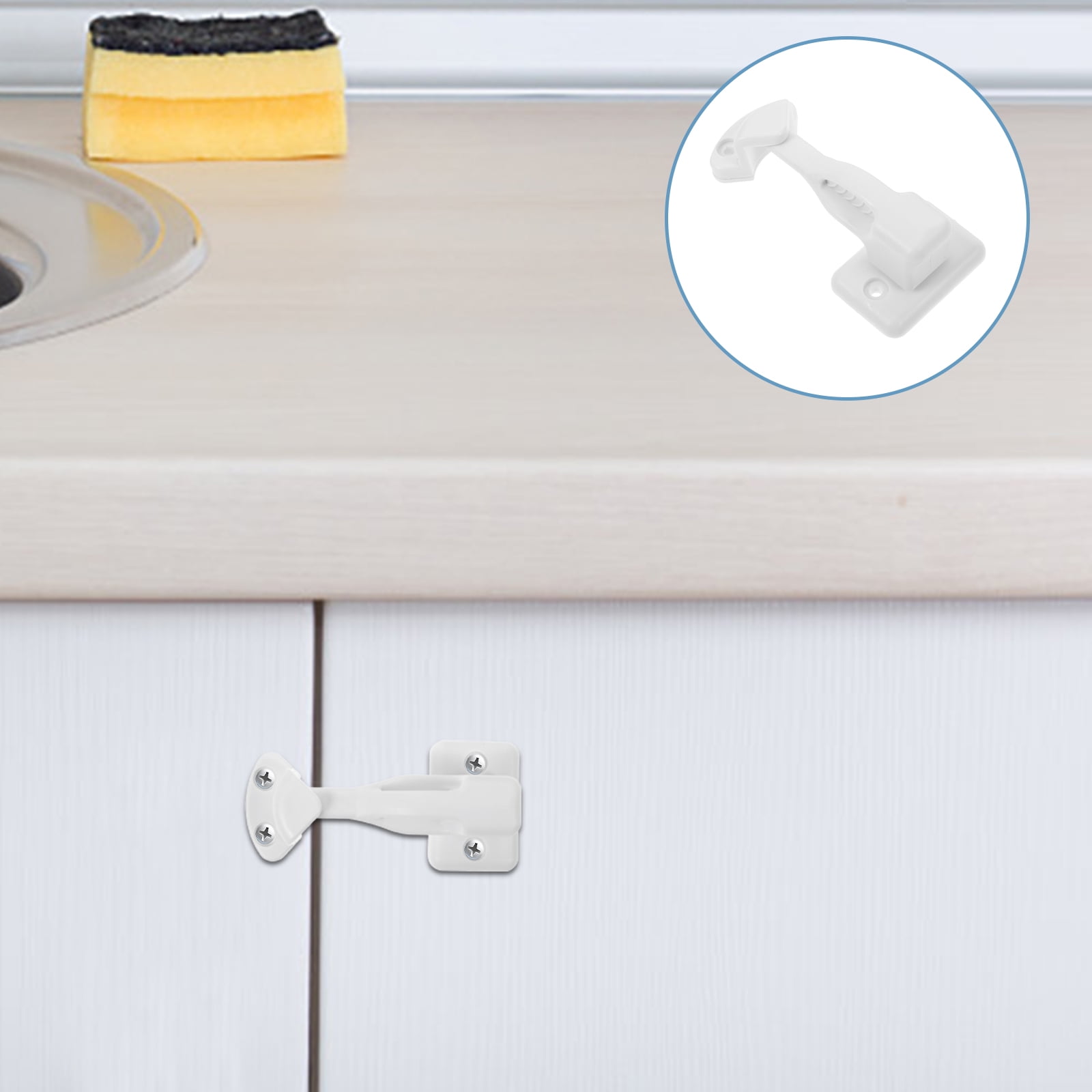 IDEANATEGRATE 1Set Latch for Boat Hatch and Marine Cabinet 3.46X1.41X1 ...
