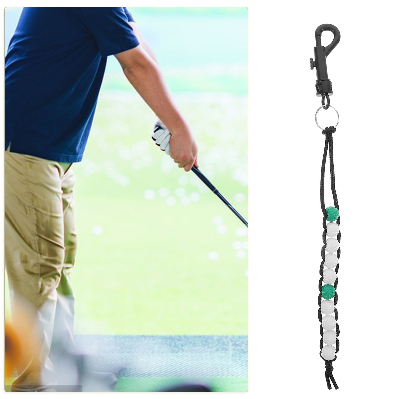 IDEANATEGRATE 1Set Nylon Plastic Compact Golf Score Counter Clicker for ...