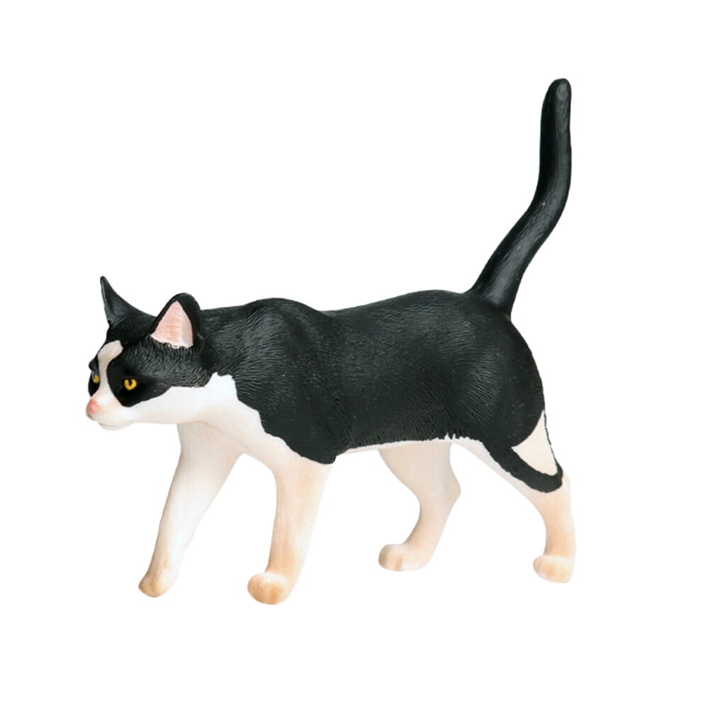 IDEANATEGRATE 1Set Realistic Design Cat Model Figurine Multi Color ...