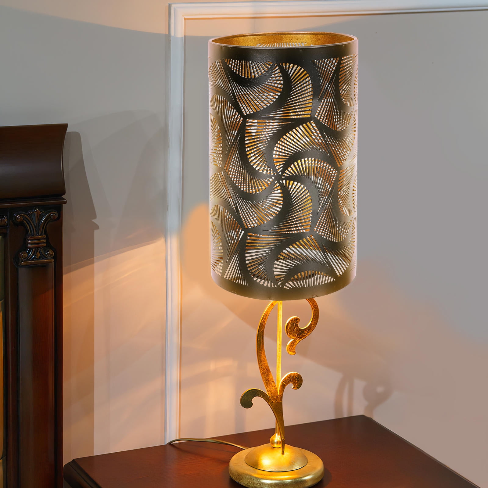 IDEANATEGRATE 1Set Small Drum Lamp Shade in Black for Homeowners ...