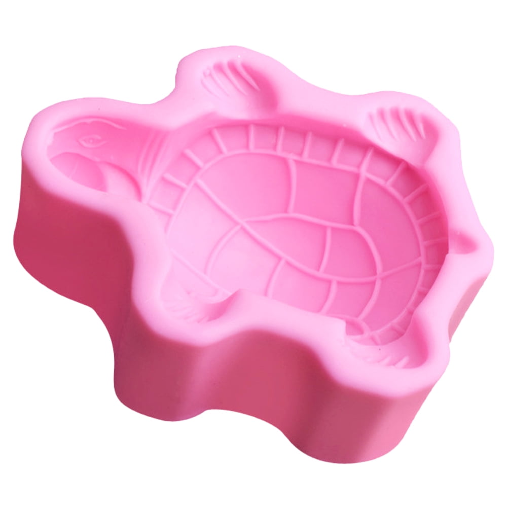 IDEANATEGRATE 1Set Turtle Polymer Clay Mold Pink Silicone for Resin ...