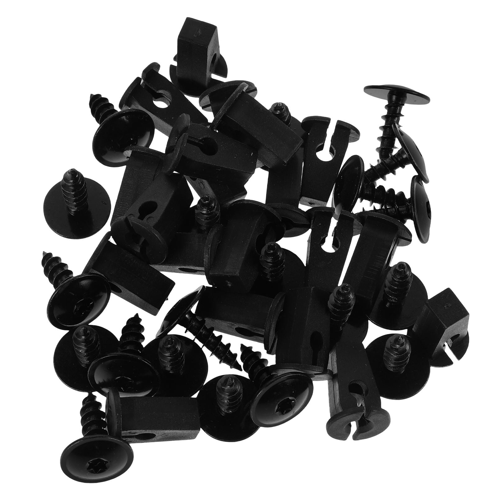 IDEANATEGRATE 20 Sets Black Retainer Clamp for Door Panel Retainer ...