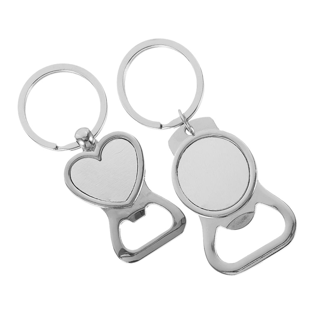 IDEANATEGRATE 2Pcs Multifunctional Bottle Opener Keychain for Groomsmen ...