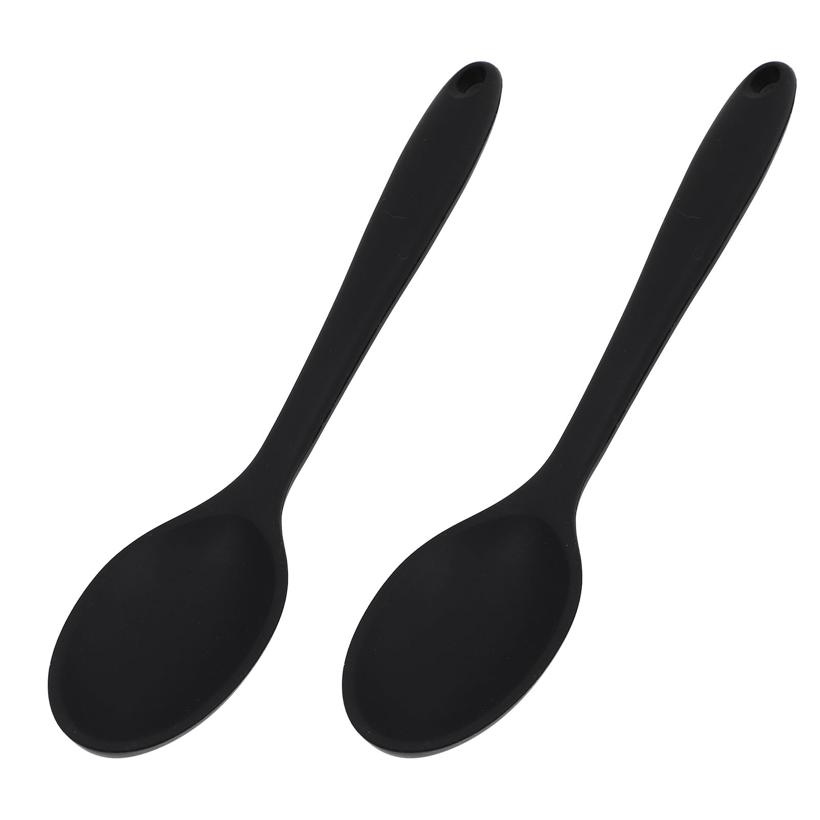 IDEANATEGRATE 2Pcs Nonstick Silicone Spoons For Cooking And Food Prep ...