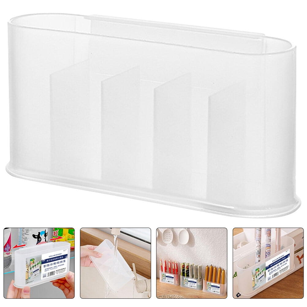 IDEANATEGRATE 2Pcs Refrigerator Side Box for Fridge Side Racks and ...