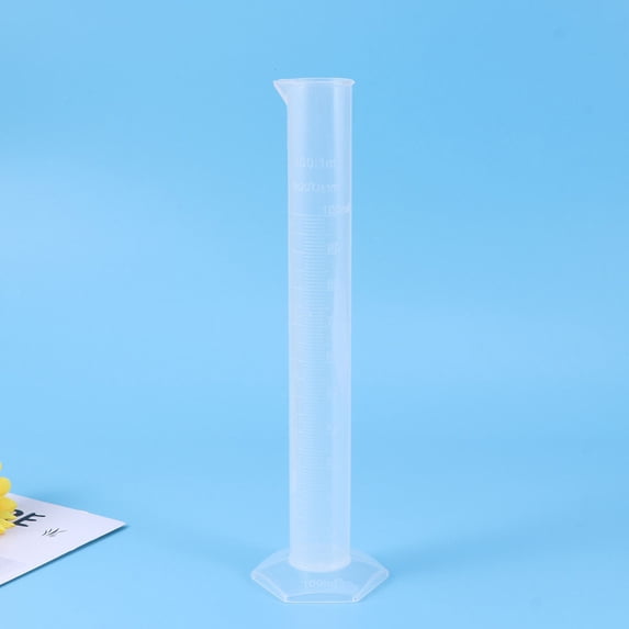 IDEANATEGRATE 2Pcs Transparent Plastic Wide Brim Measuring Beakers for ...