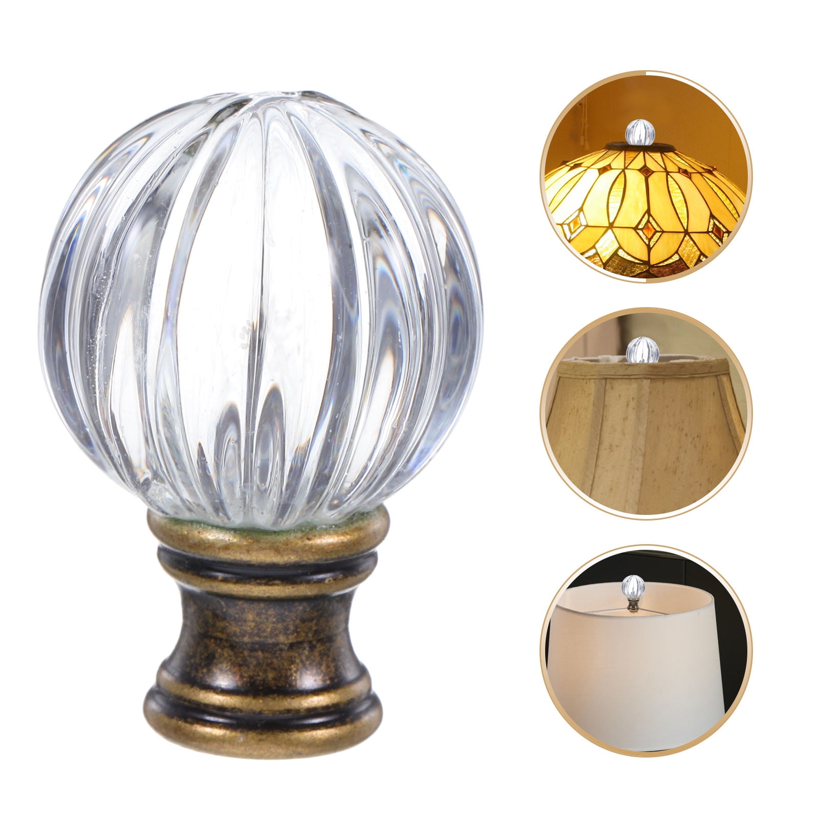 IDEANATEGRATE 2Set White Copper Modern Light Knob with Wave Shape ...