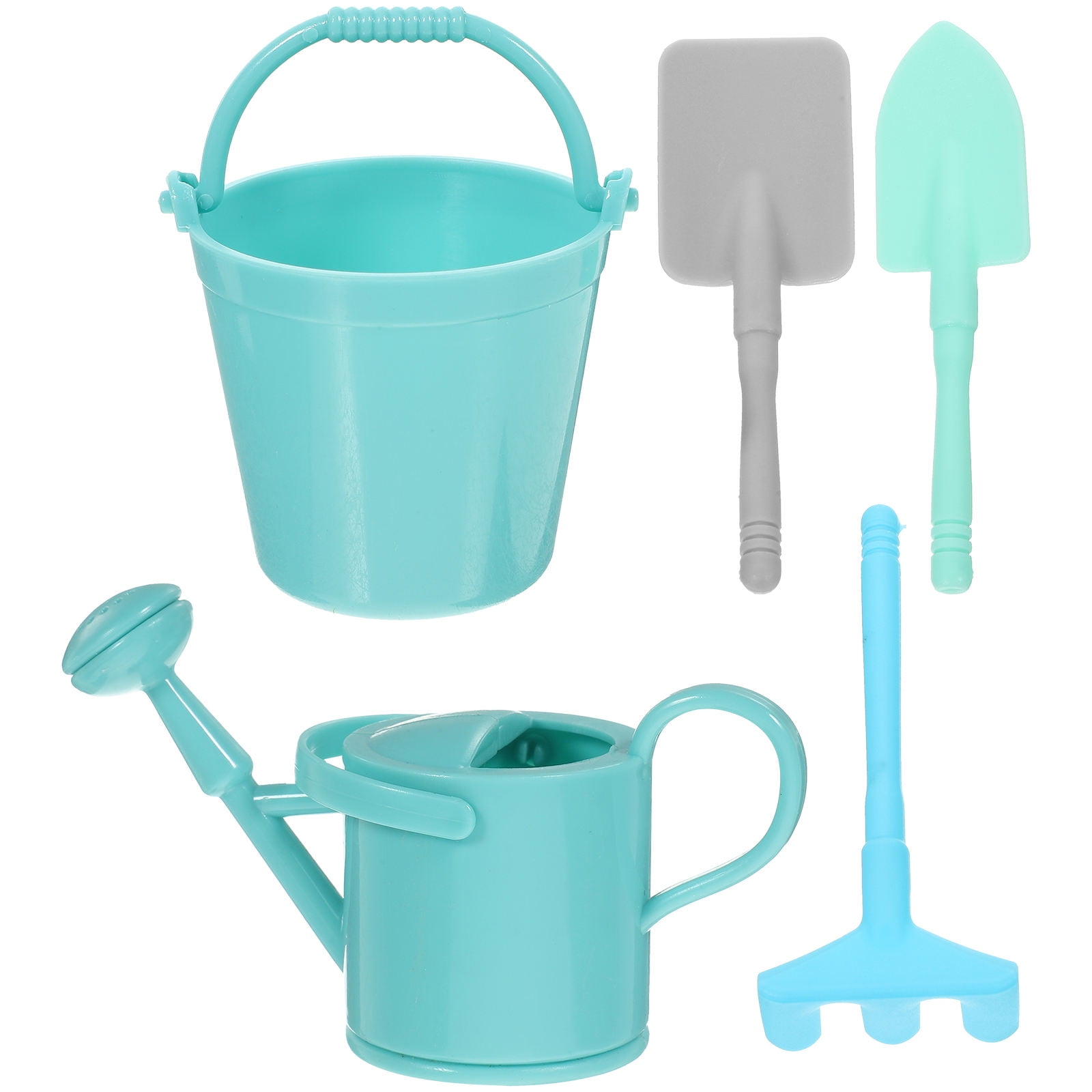 IDEANATEGRATE 2Sets Mini Watering Can Miniature Tools Model Design DIY ...