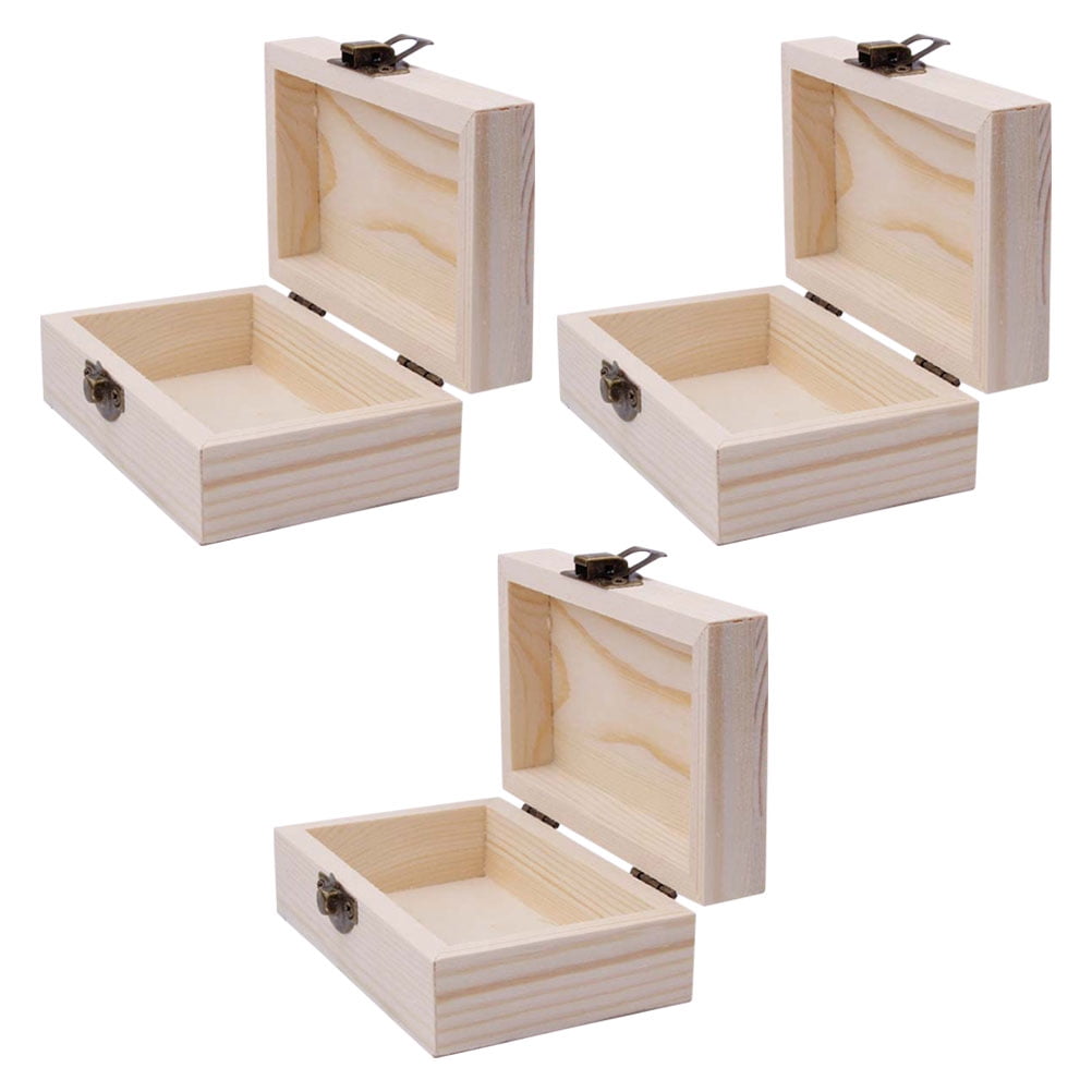 IDEANATEGRATE 3Pcs Small Box with Lid for Women Diy Function Beige ...