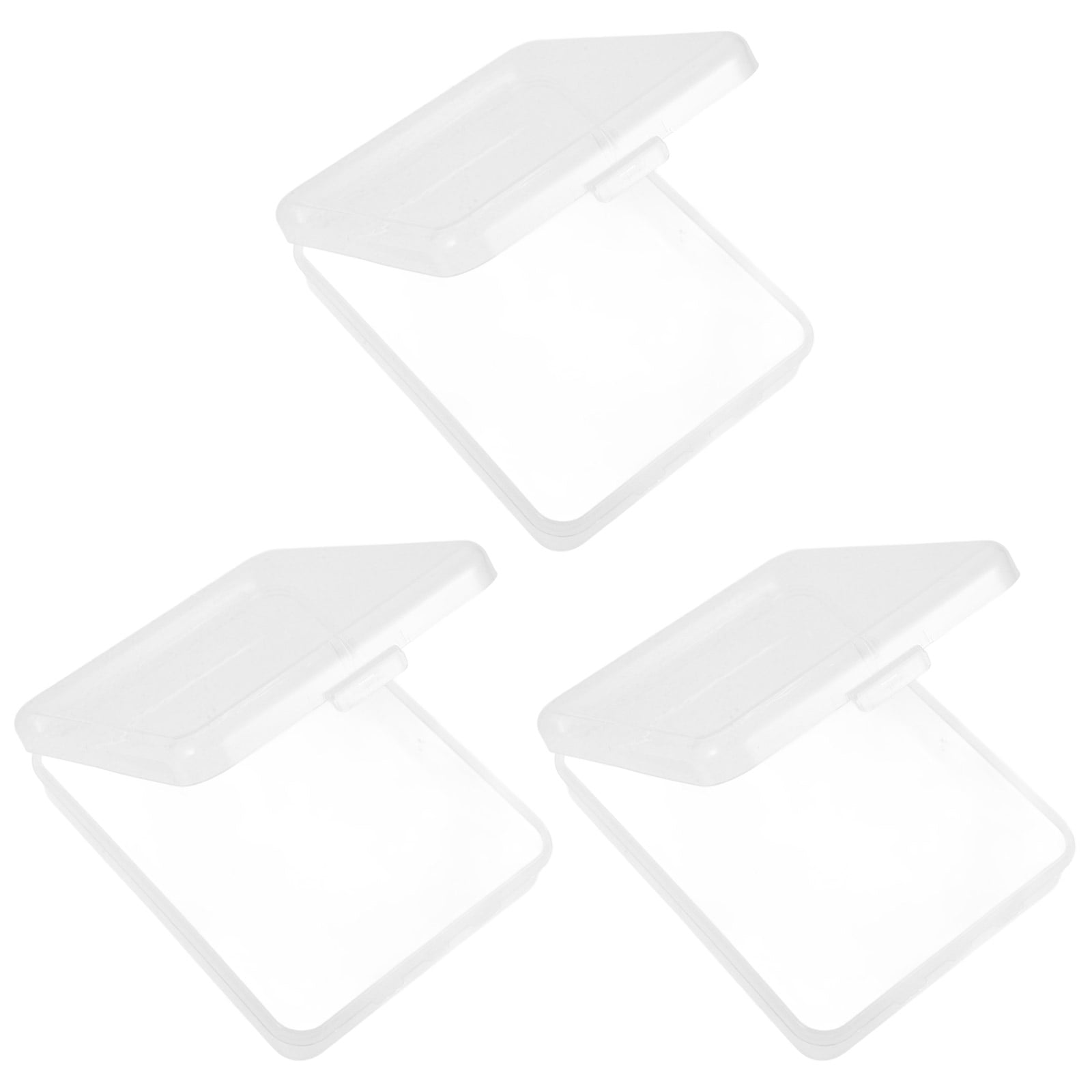 IDEANATEGRATE 3Pcs Small Storage Containers With Lids Cotton Ball ...