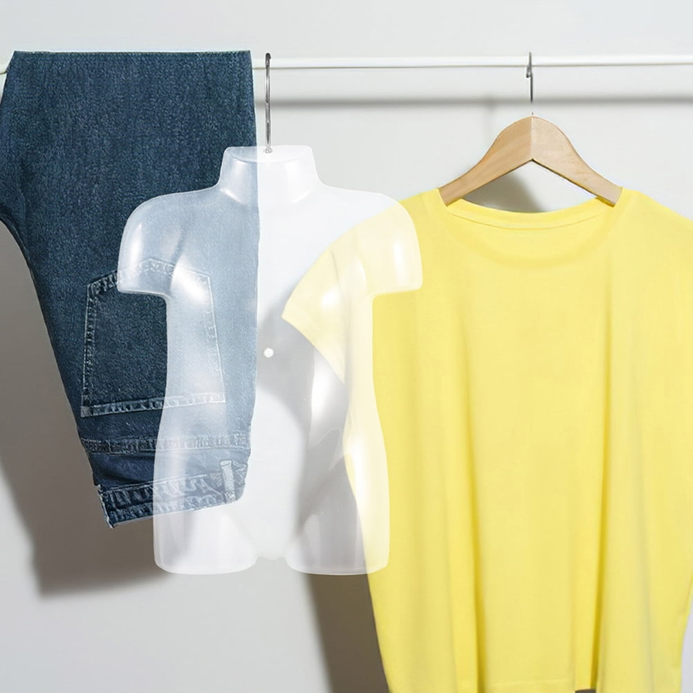 IDEANATEGRATE 4Pcs Child Size Mannequin Transparent Plastic 3D Design ...