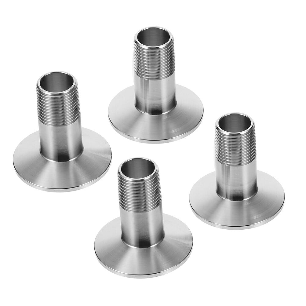 IDEANATEGRATE 4Pcs Clamp Hose Barb Adapter for Hose Clamps and ...