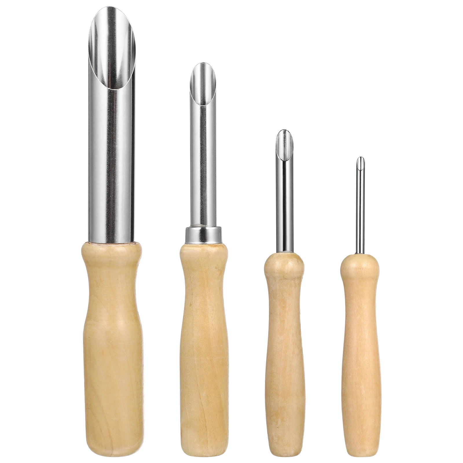 IDEANATEGRATE 4Pcs Clay Hole Cutters for Pottery and Sculpture Tools ...