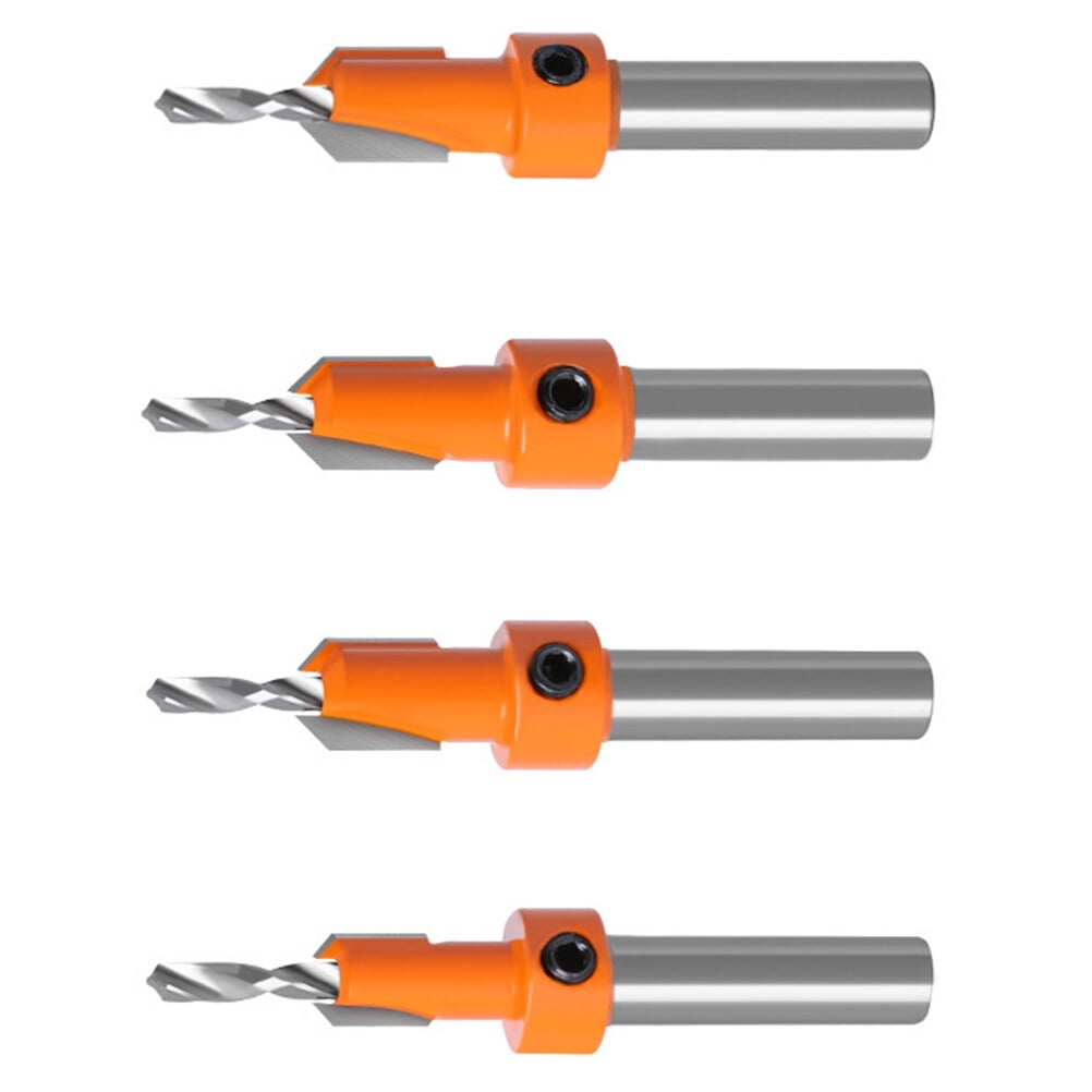 IDEANATEGRATE 4Pcs Drill Bit Set for Carpentry Craftsmen Diy ...