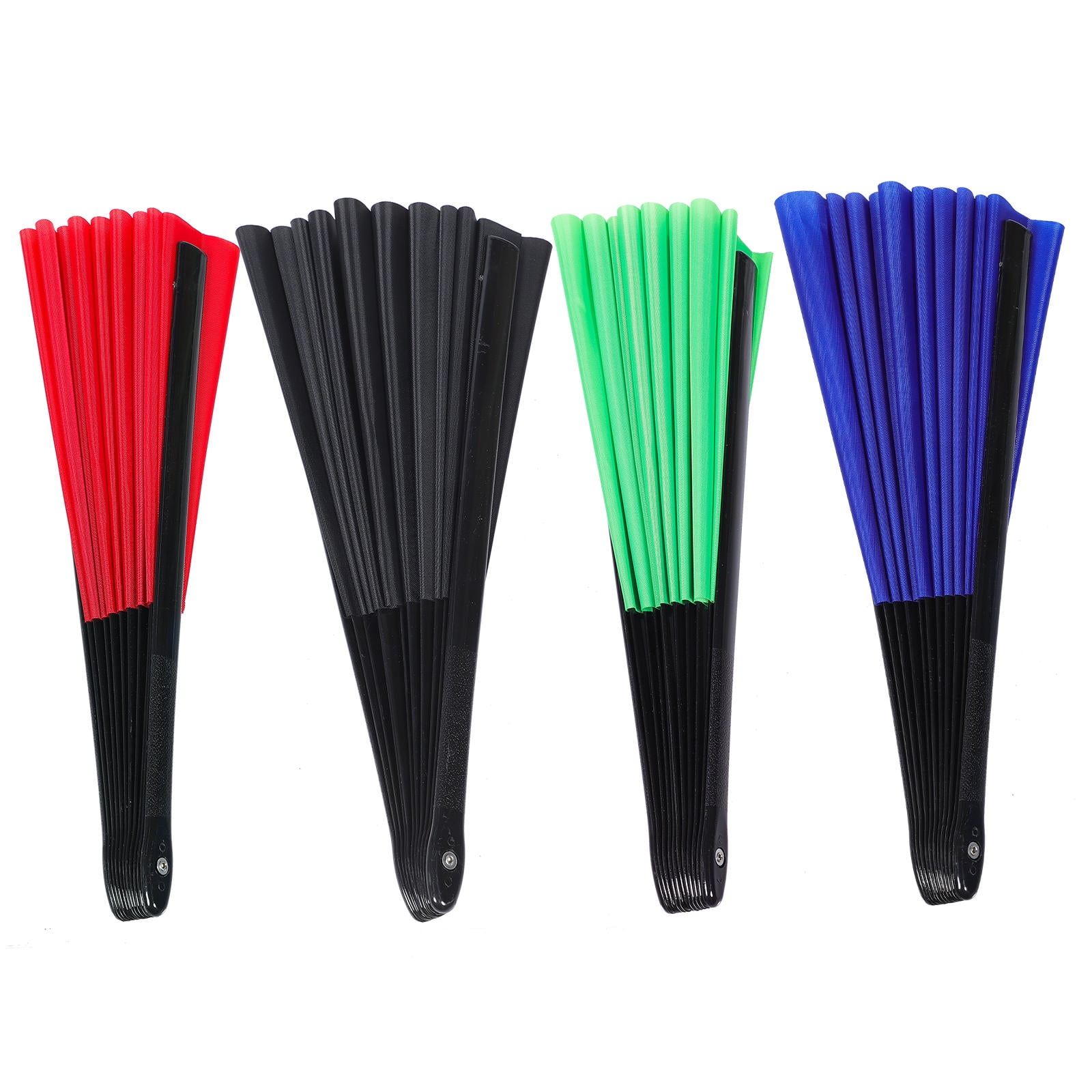 IDEANATEGRATE 4Pcs Portable Fan for Men Women Chinese Style Performance ...