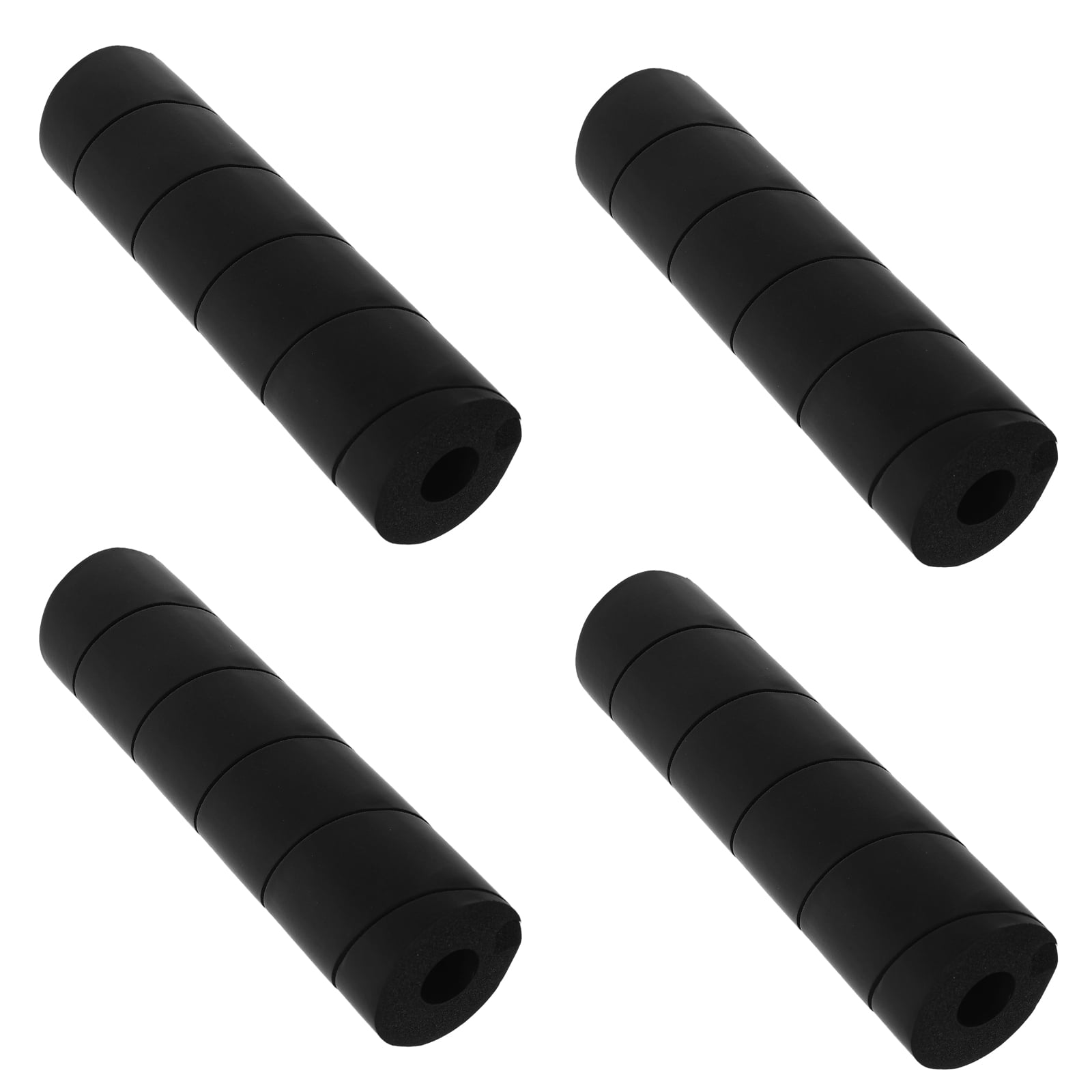 IDEANATEGRATE 4Set Bed Frame Leg Covers Cylindrical Foam for Furniture ...