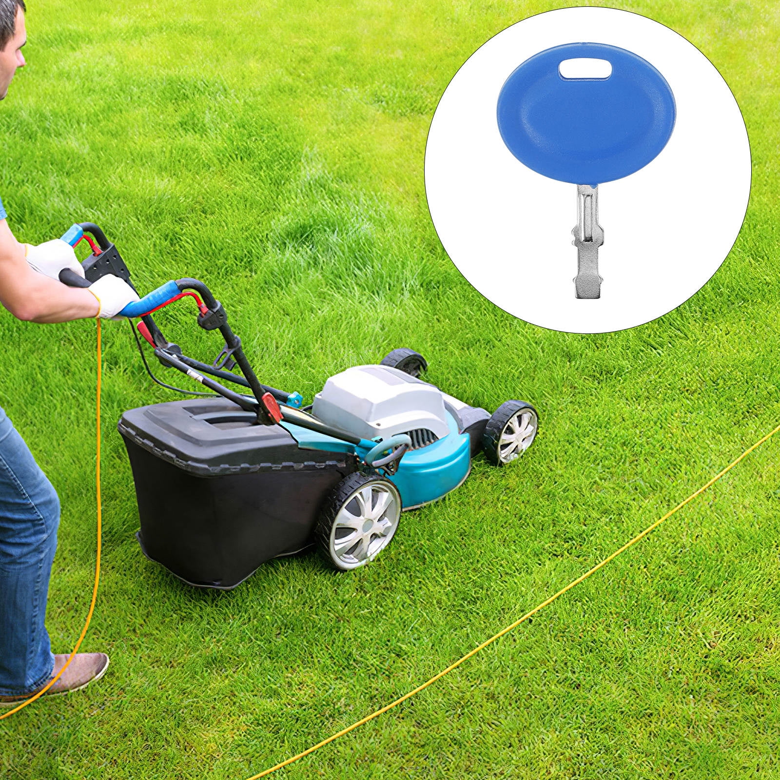 IDEANATEGRATE 4Set Metal Lawn Mower Keys for Riding Mowers and Mower 2 ...