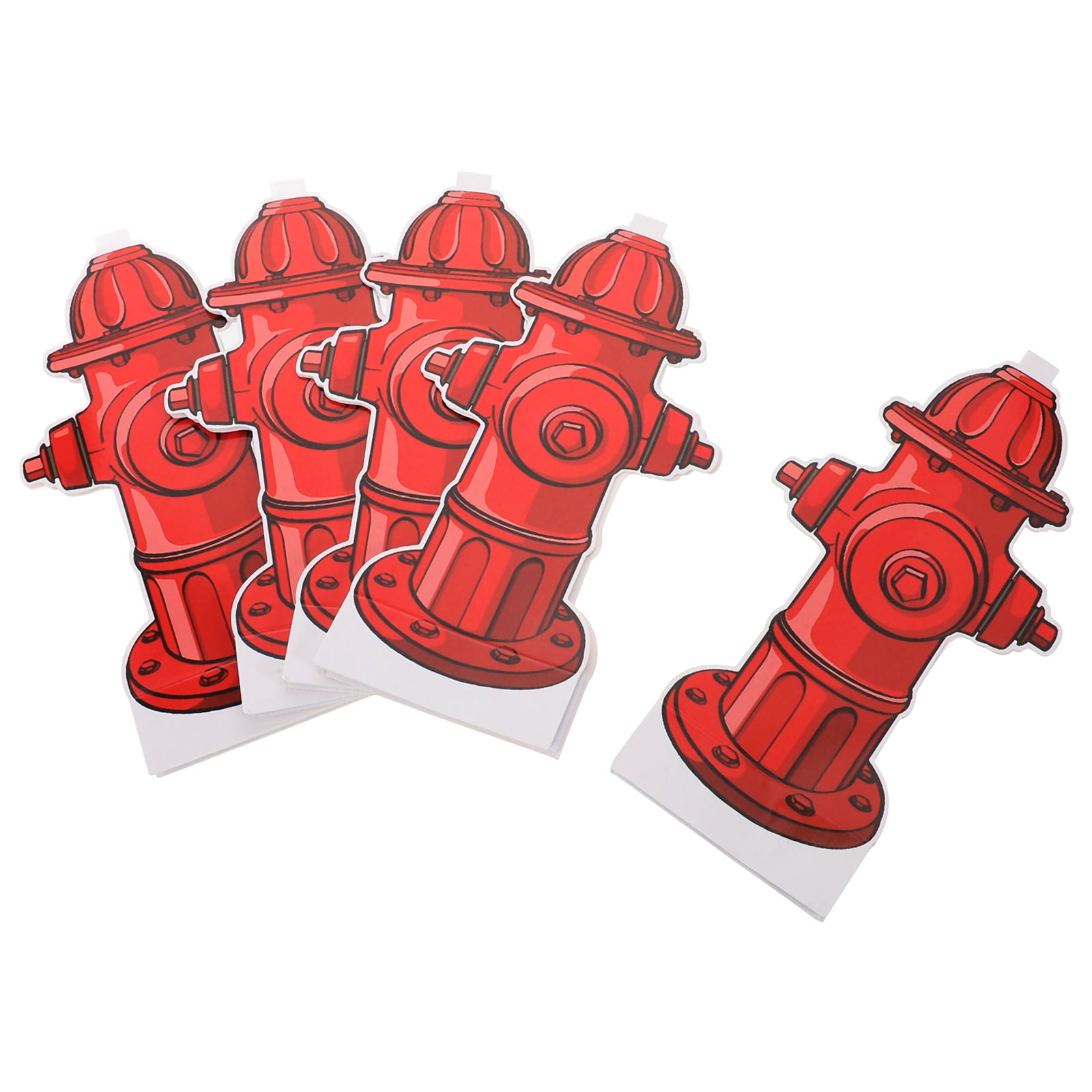 IDEANATEGRATE 5 Sheets Dog Fire Hydrant Shaped Pee Station Assorted ...