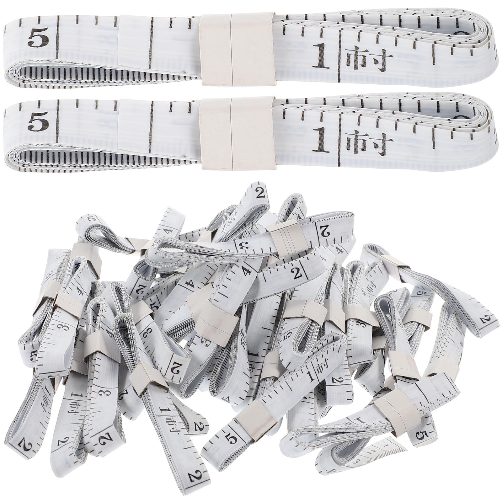 IDEANATEGRATE 50Pcs Measuring Tapes for Sewing and Gifting in Multi and ...