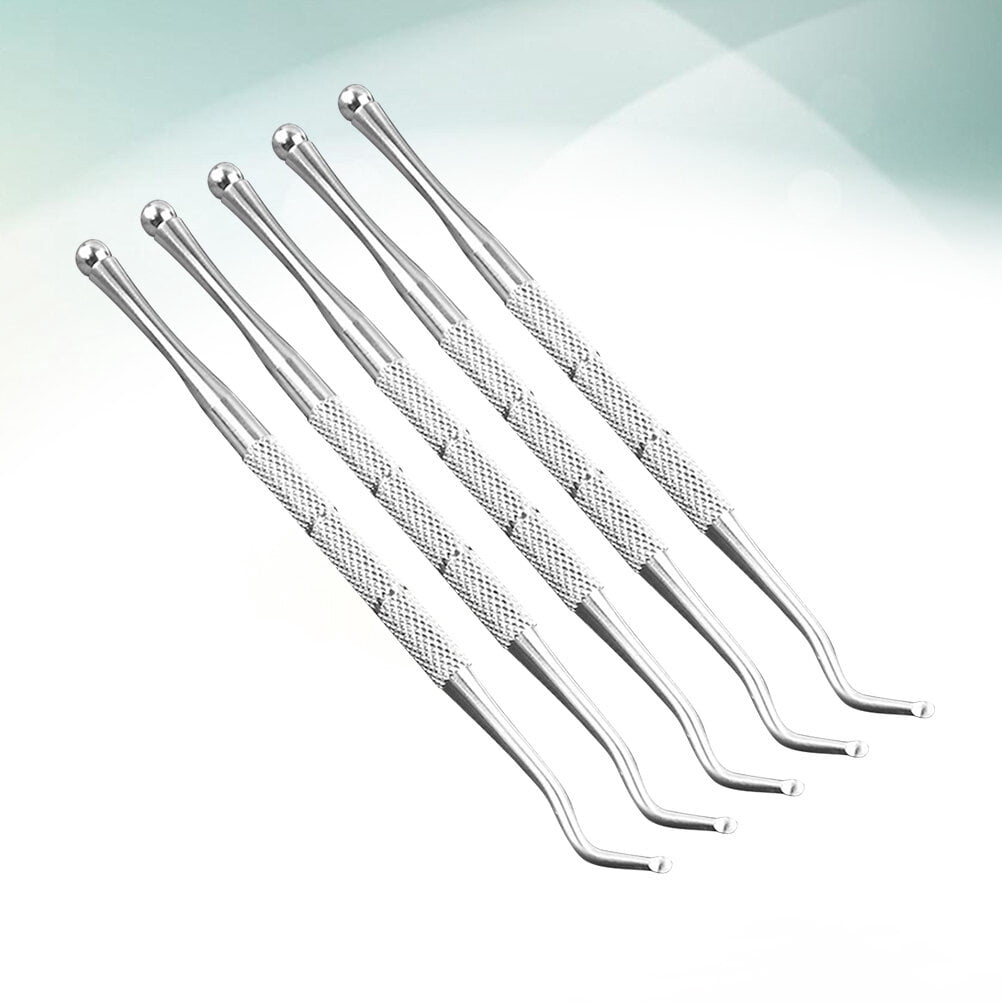 IDEANATEGRATE 5Pcs 4.4x0.2x0.2in Stainless Steel Nail File Ingrown ...