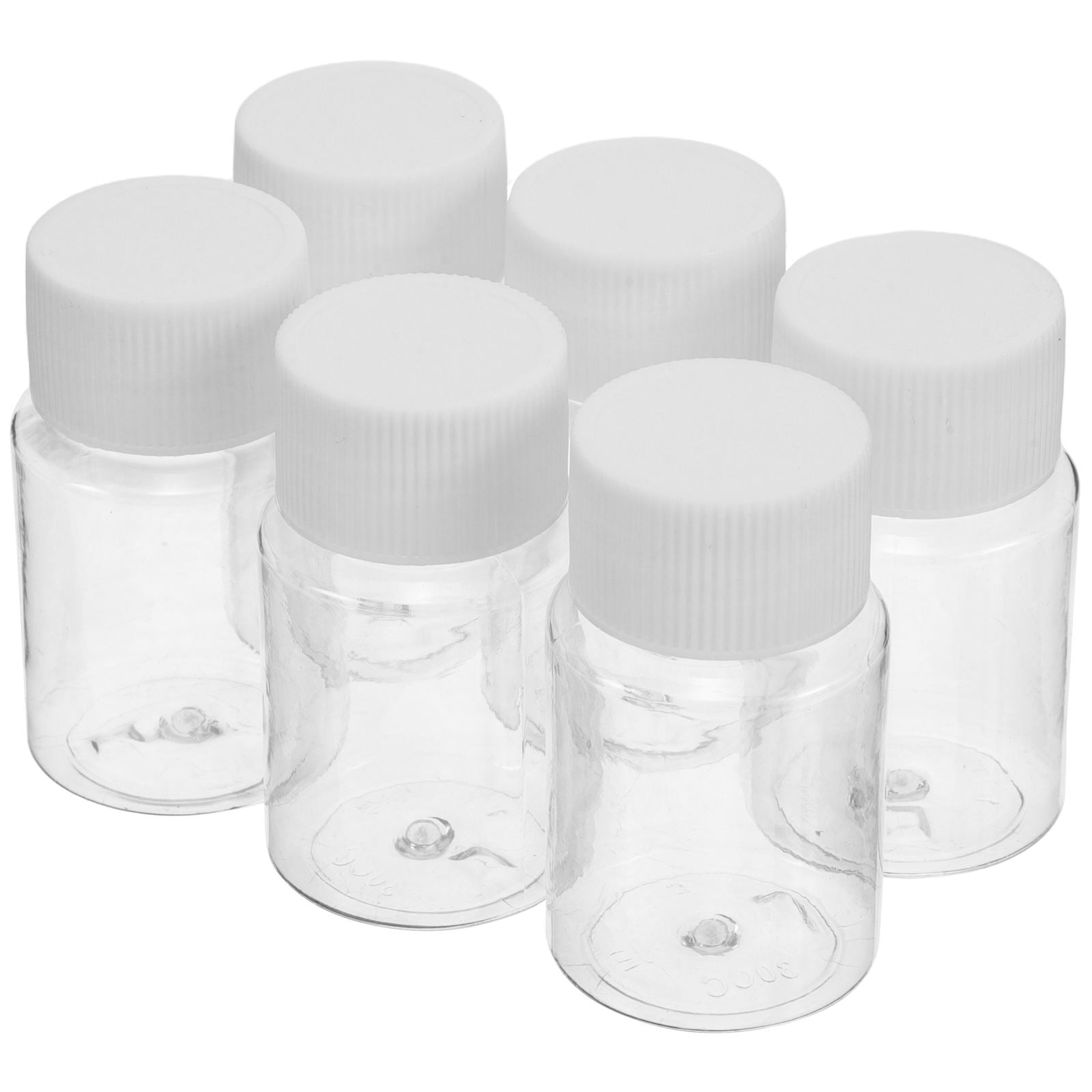 IDEANATEGRATE 6Pcs Plastic Sample Vials for Liquid Storage in Capsule ...