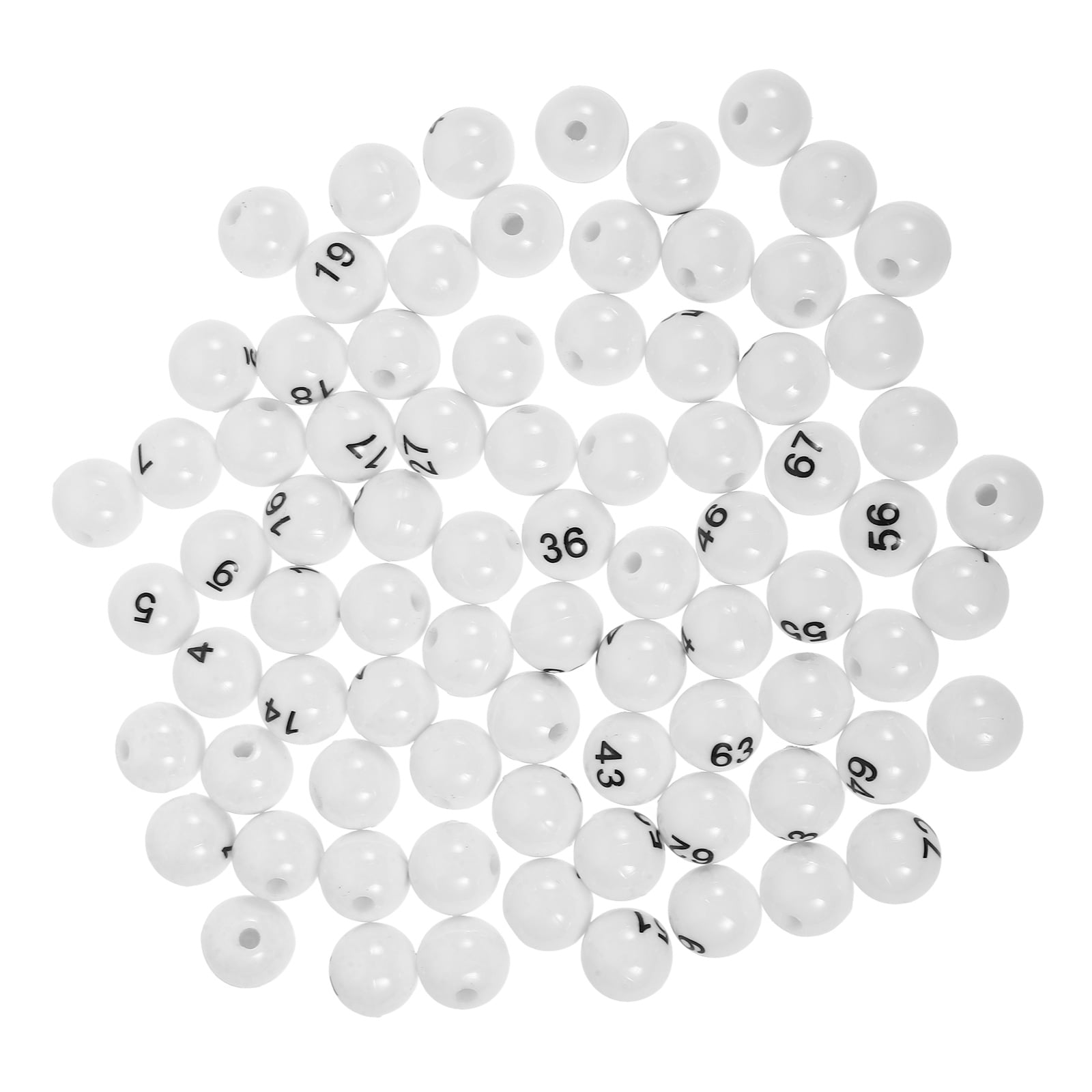 IDEANATEGRATE 75pcs Game Balls For Party Activities Plastic Balls For ...