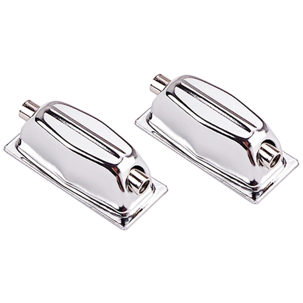 IDEANATEGRATE 7Pack Silver Small Snare Drum Lugs Dual End for Musicians ...