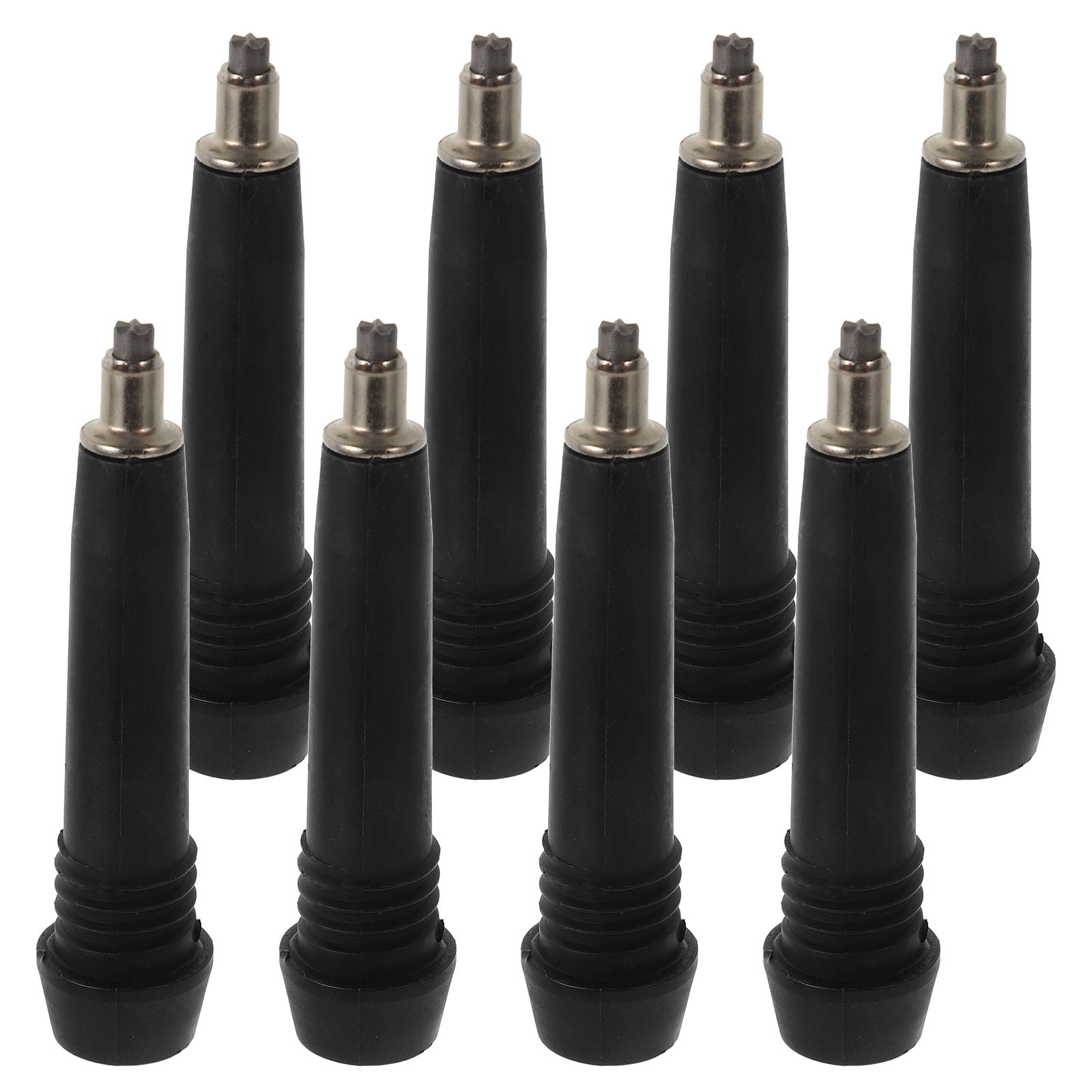 IDEANATEGRATE 8Pcs Walking Stick Ends Tungsten Steel Protector for ...