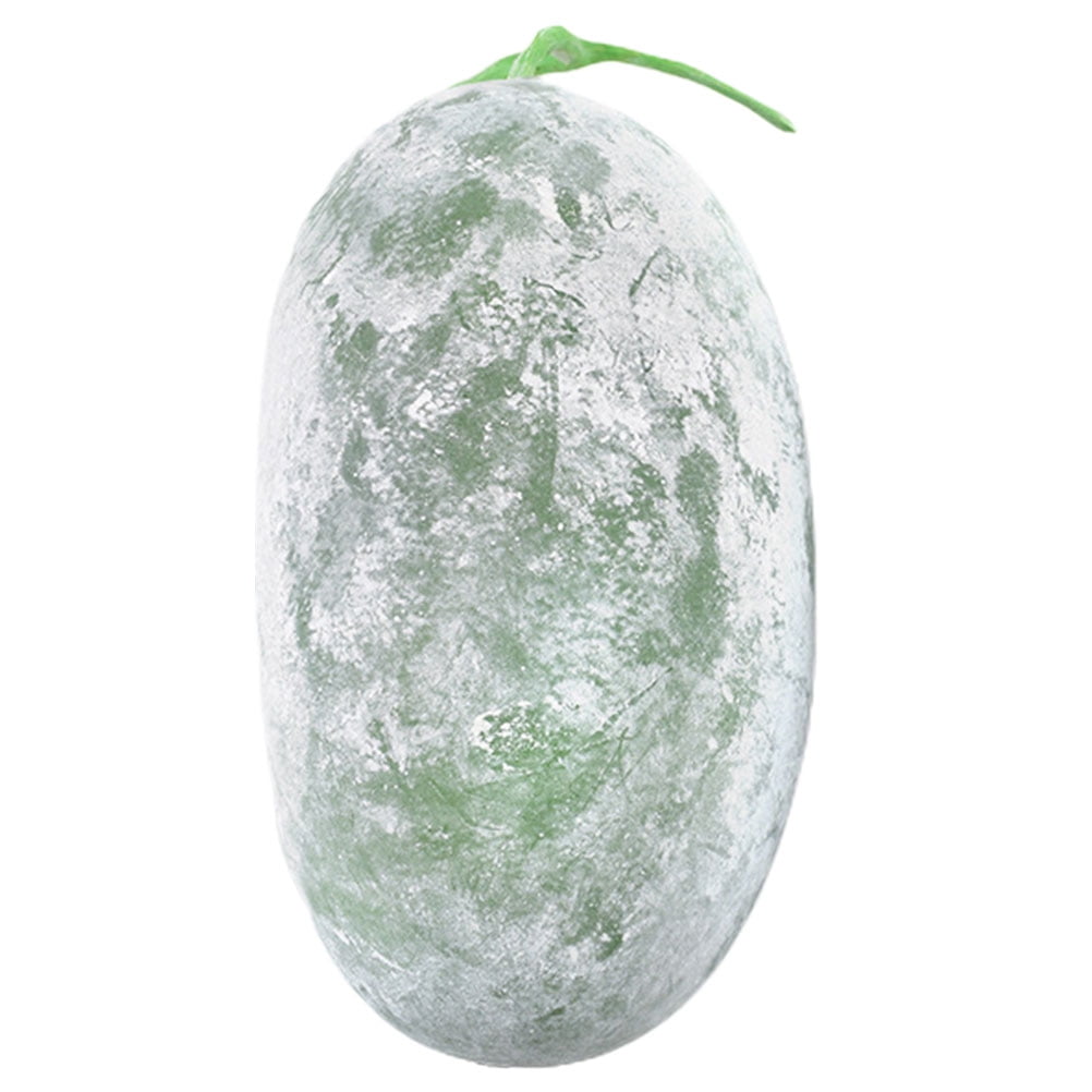 IDEANATEGRATE Artificial Vegetable Wax Gourd Light Green 1Set 11X6.3X6 ...