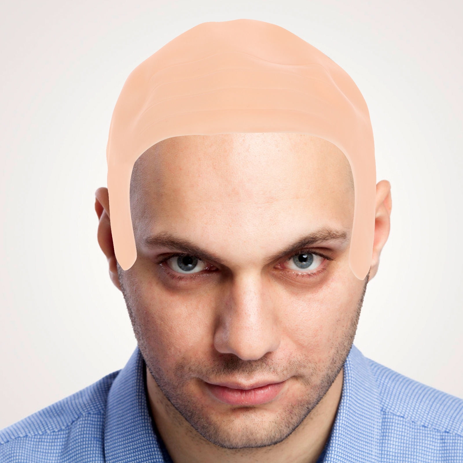 IDEANATEGRATE Bald Head Cap 1 and Cosplay Realistic Appearance Suitable ...