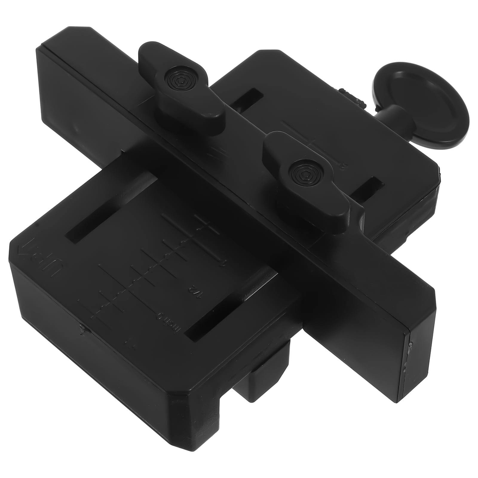 IDEANATEGRATE Cabinet Door Installation Aid 1Set Black Abs for Precise ...