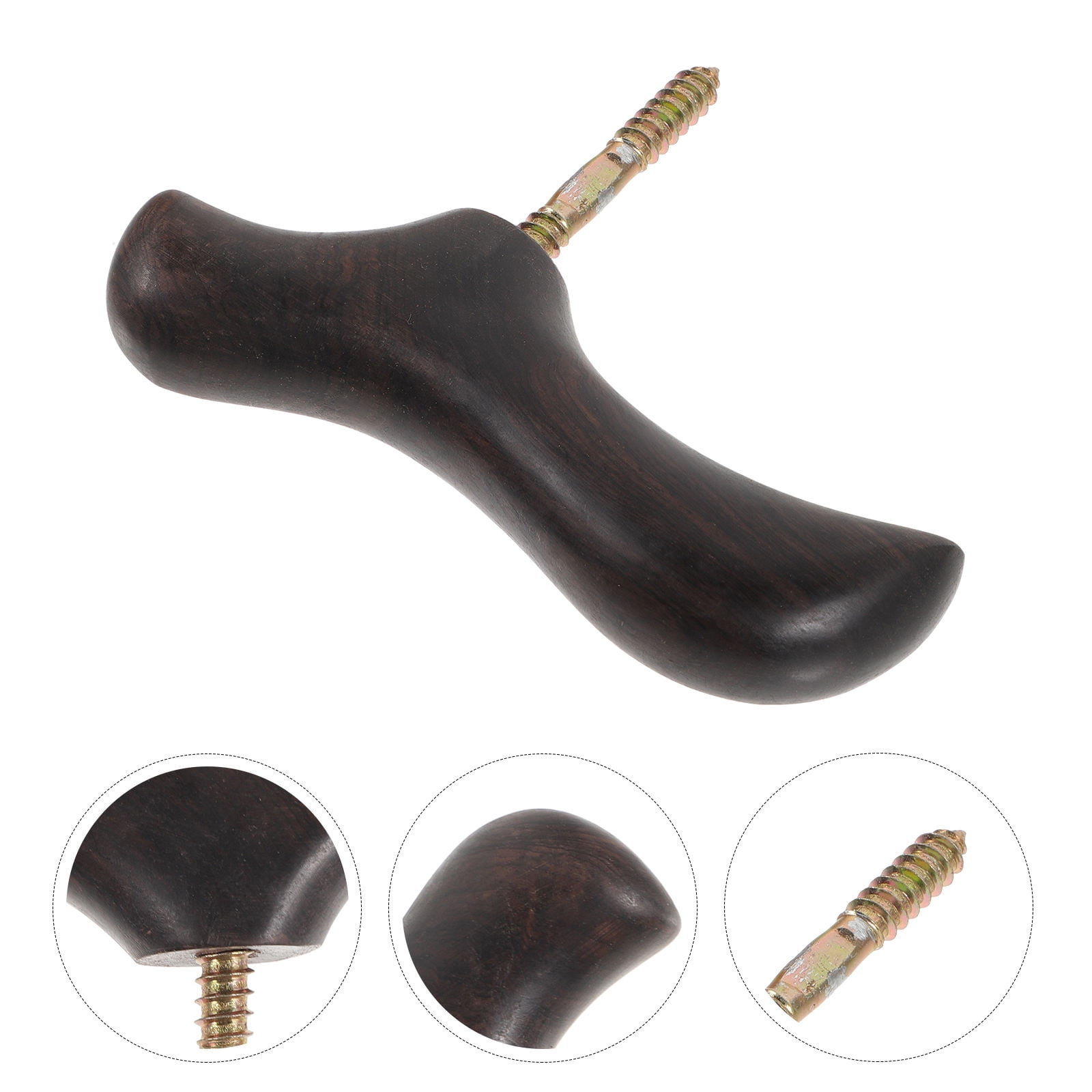 IDEANATEGRATE Cane Grip Handle Replacement Cane Handle Wood 1Set 14x5 ...