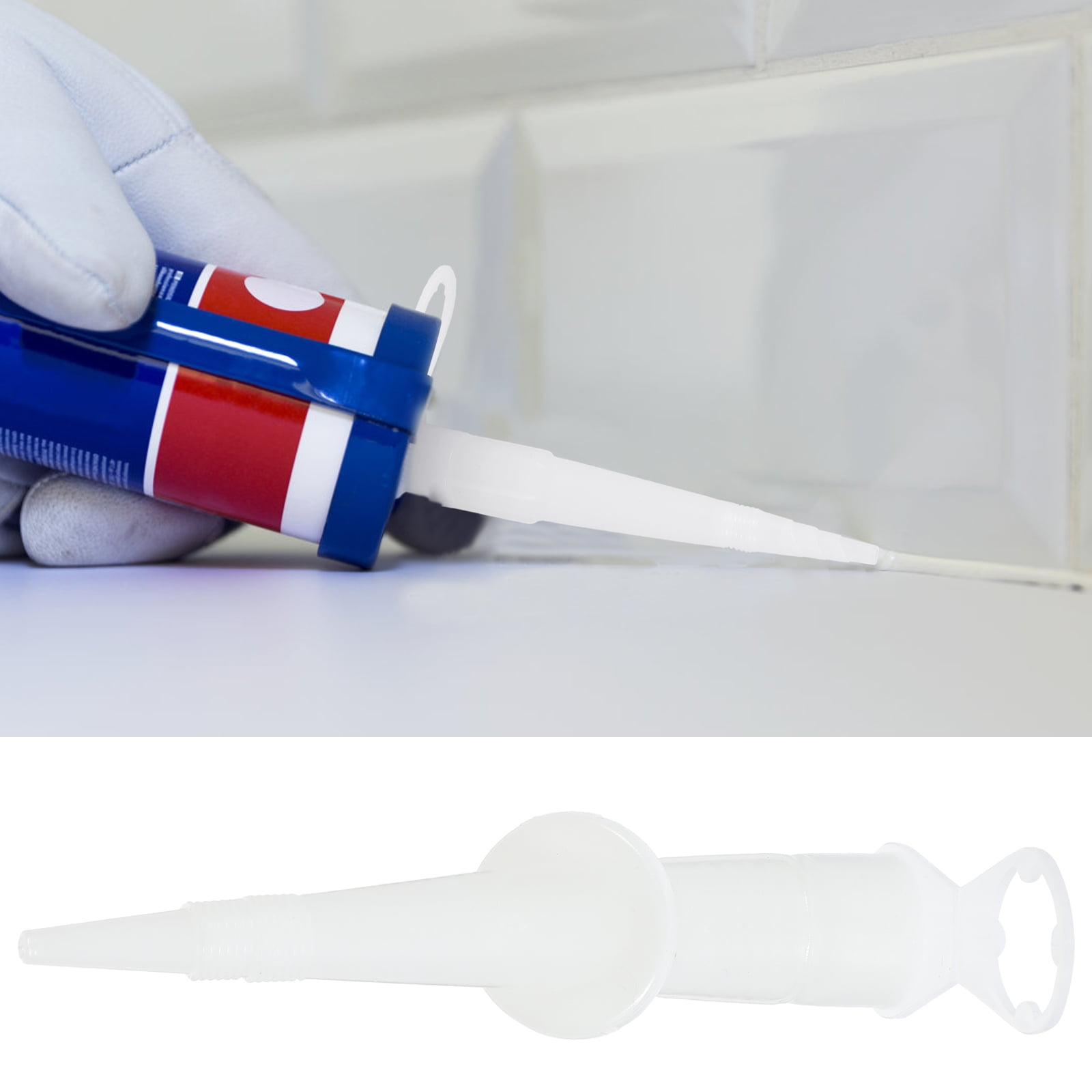 IDEANATEGRATE Caulk Applicator Tips Caulking Nozzle Tips Set Assorted ...