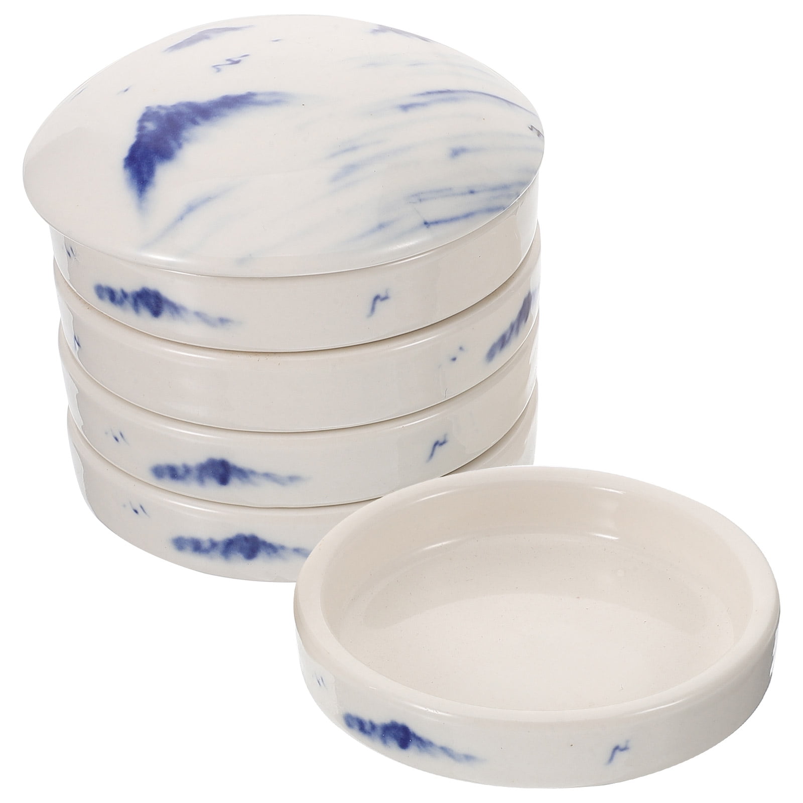 IDEANATEGRATE Ceramic Stacking Watercolor Palette 1 Set Five-layer ...