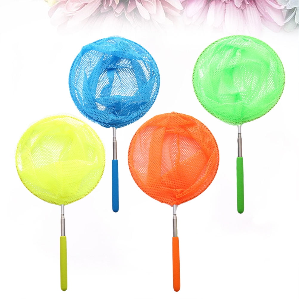 IDEANATEGRATE Colorful Telescopic Butterfly Net for Kids Outdoor Tools ...